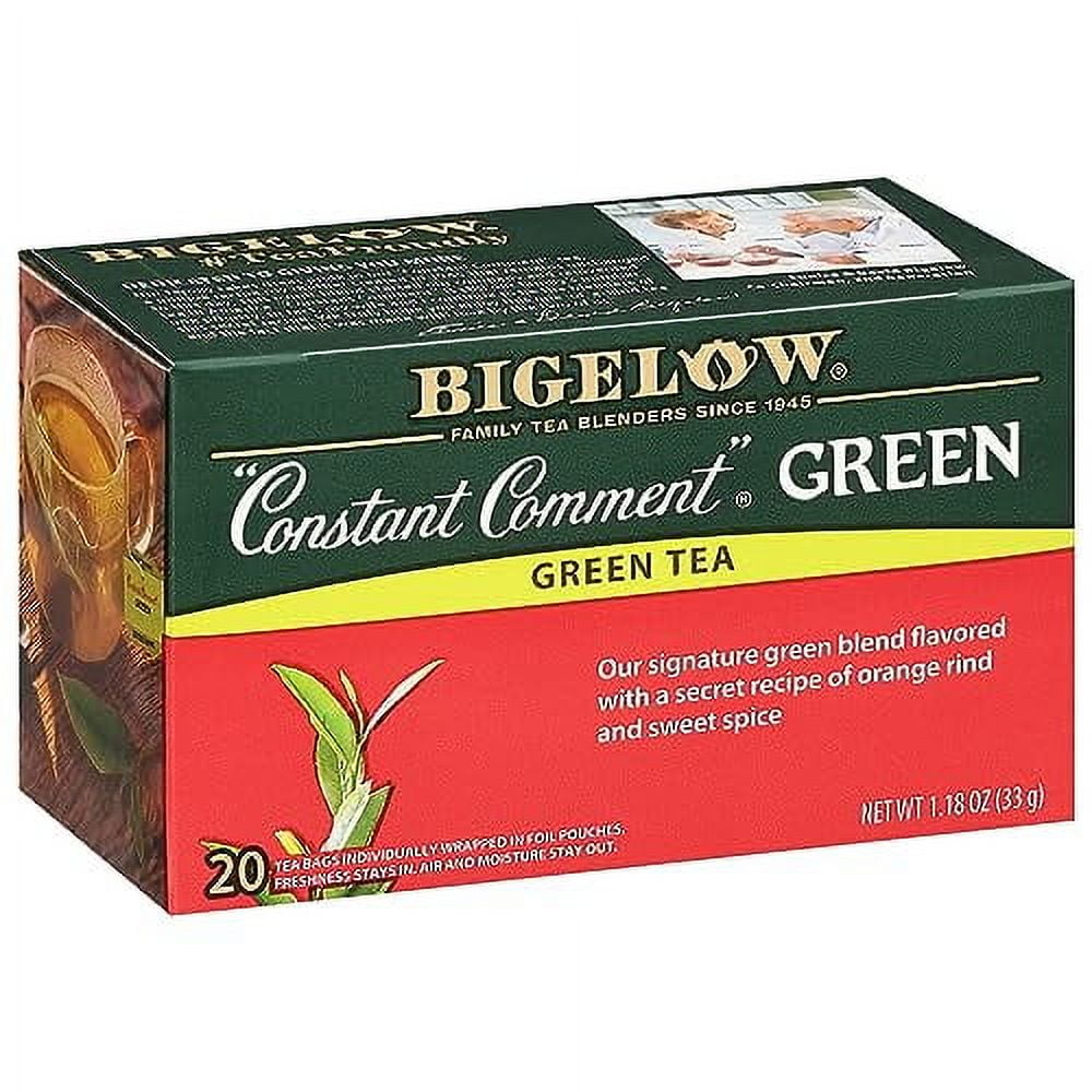Bigelow Tea Constant Comment Green Tea, Caffeinated, 20 Count (Pack of ...