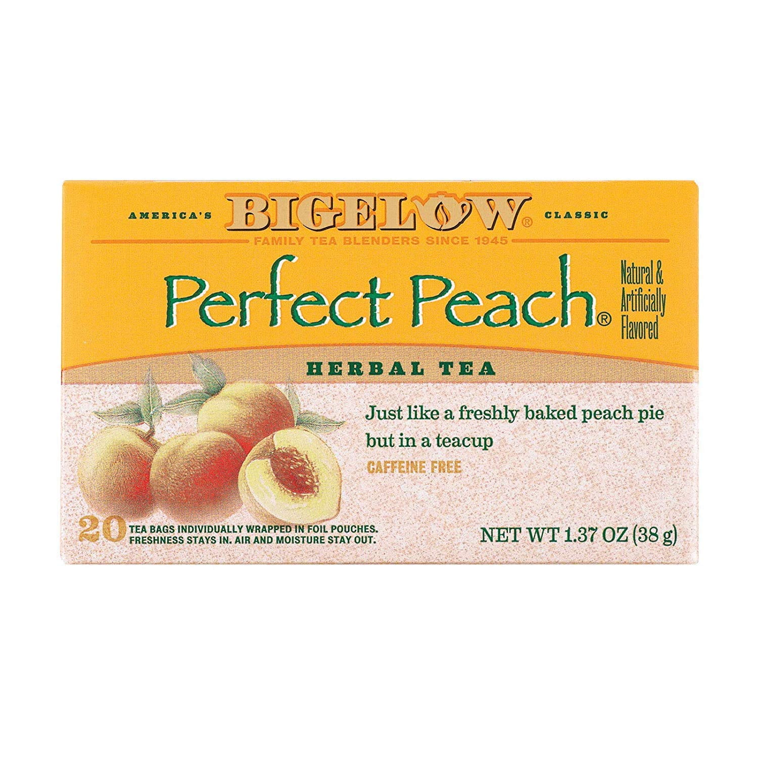 Bigelow Tea - Perfect Peach (6 Pack) - Walmart.com