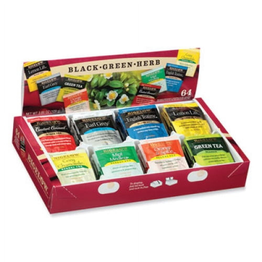 Bigelow Variety Pack, Decaffeinated Earl Grey, Flavored Mint, Assorted ...
