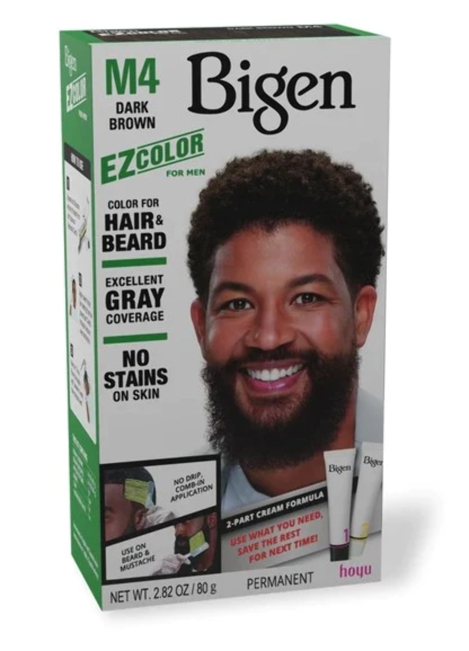 Bigen Color for Men Dark M4, Brown - Walmart.com