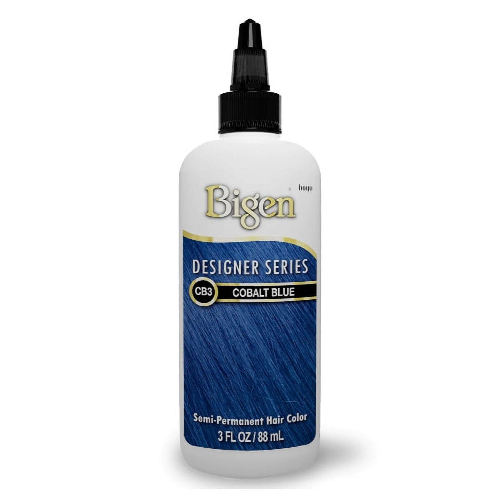 Bigen Designer Series Semi Permanent Hair Color CB3, Cobalt Blue, Pack ...