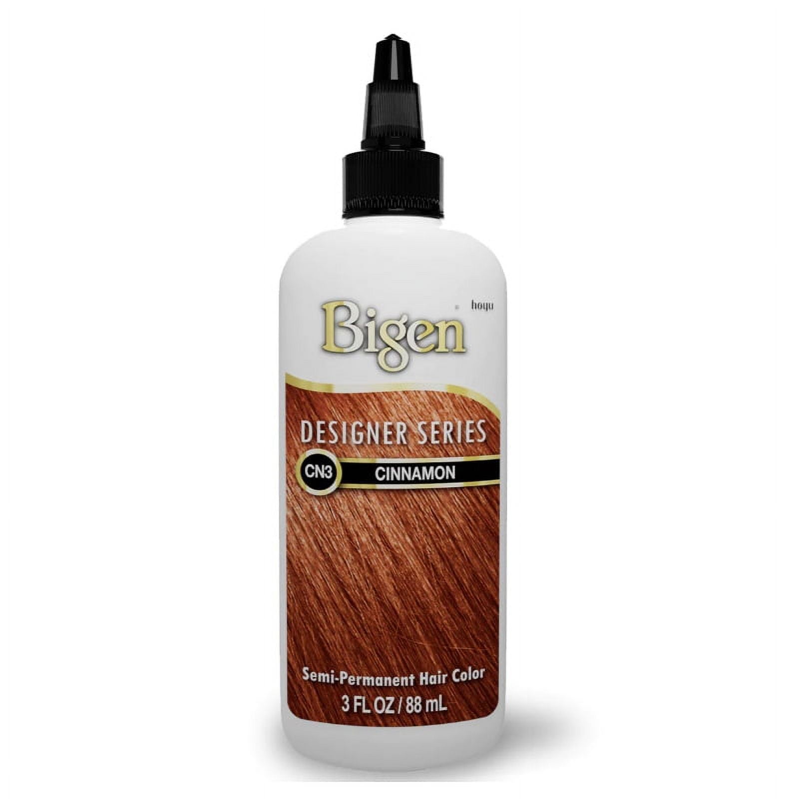 Bigen Designer Series Semi Permanent Hair Color CN3, Cinnamon, Pack of ...