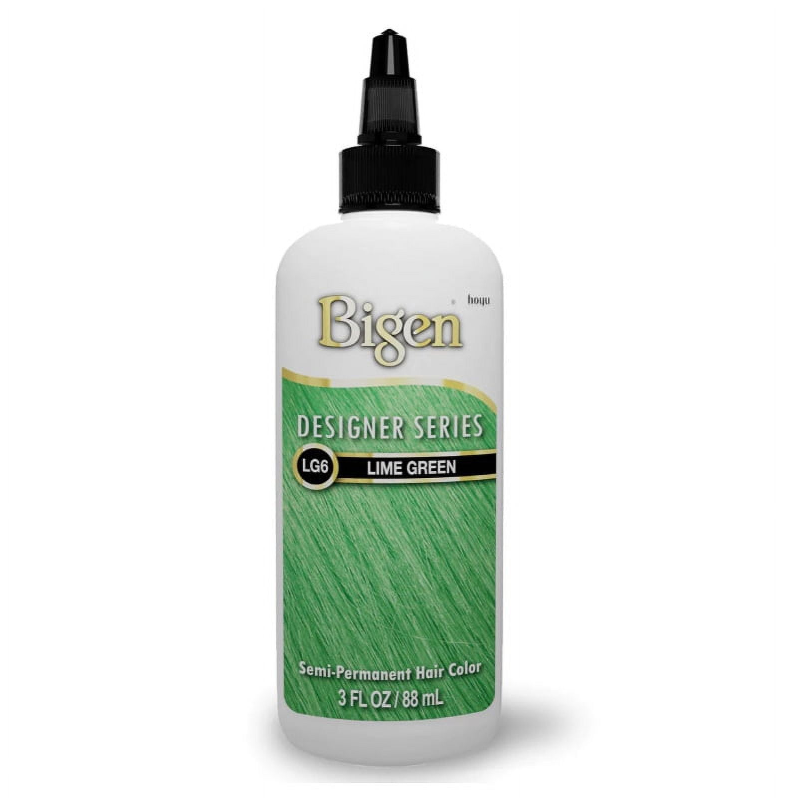 Bigen Designer Series Semi Permanent Hair Color LG6, Lime Green ...