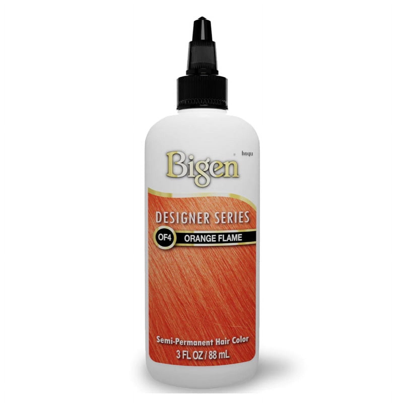 Bigen Designer Series Semi Permanent Hair Color OF4, Orange Flame ...
