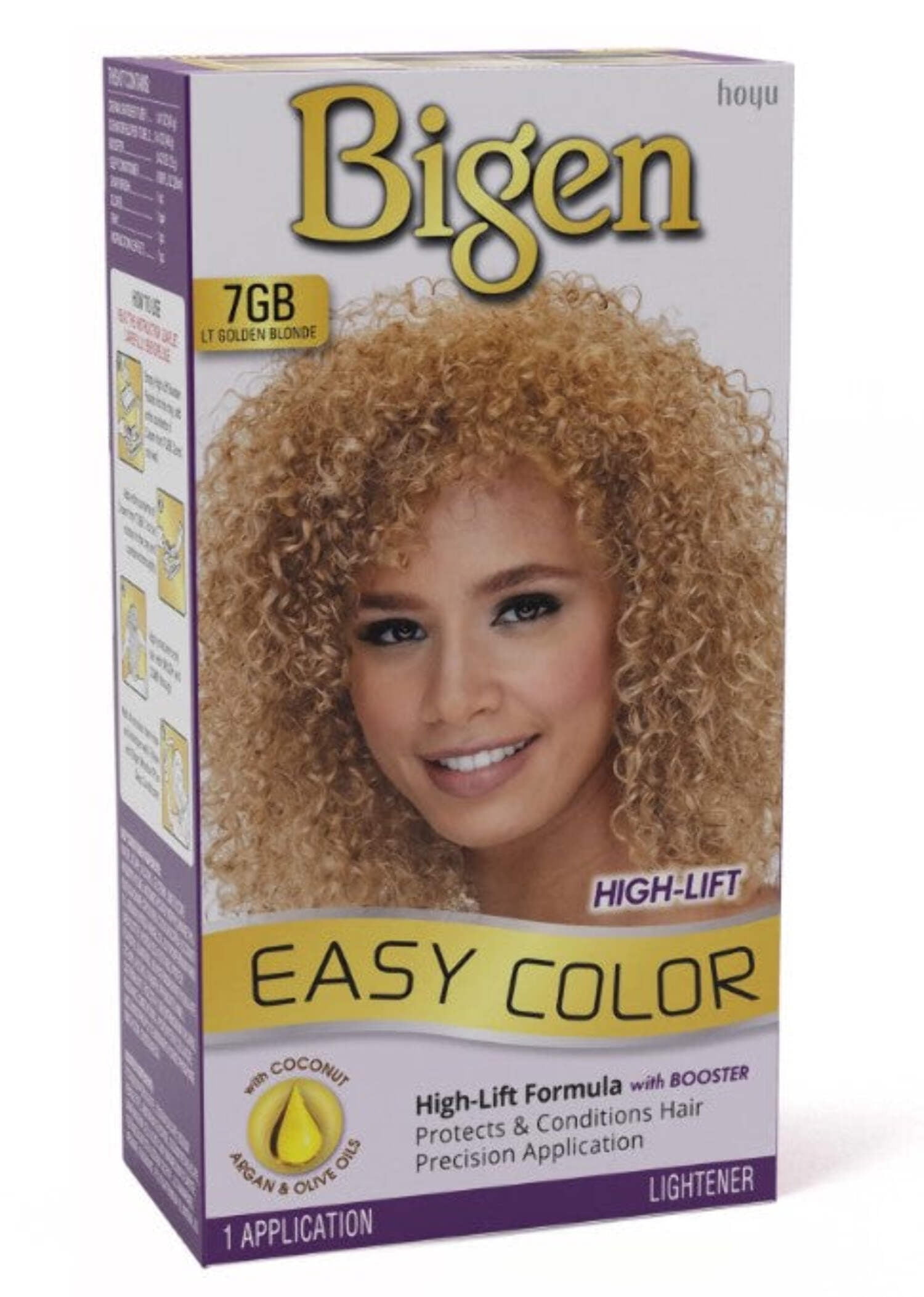 Bigen - Easy Color High-Lift Rinse Light Blonde Hair Dye 7GB LT Golden ...