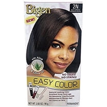 Bigen Permanent Easy Color for Women Natural Shades, 1B Intense Black ...