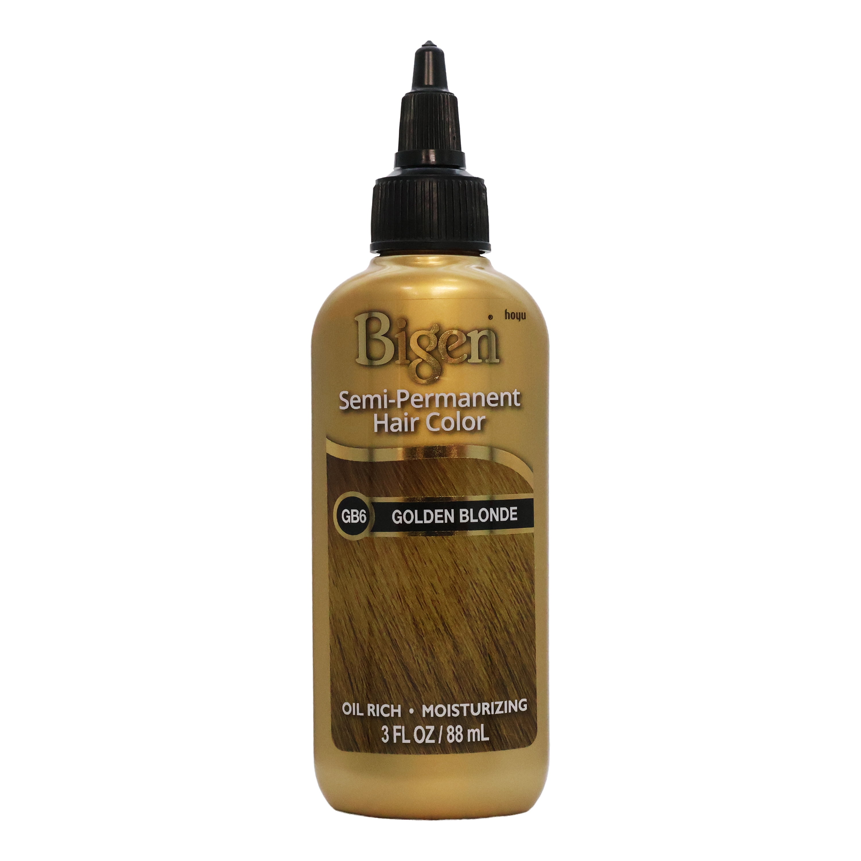 Bigen Semi Permanent Hair Color GB6 Golden Blonde 3 Oz., Pack of 3 ...