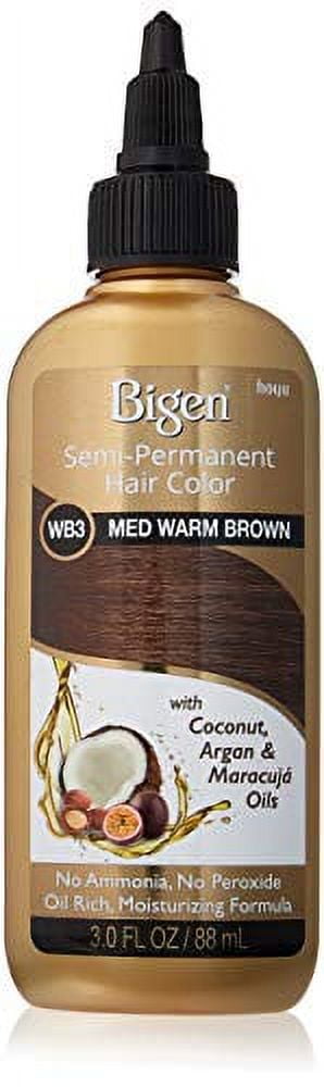 Bigen Semi Permanent Hair Color, Medium Warm Brown, 3.0 Ounce (BSPWB3 ...