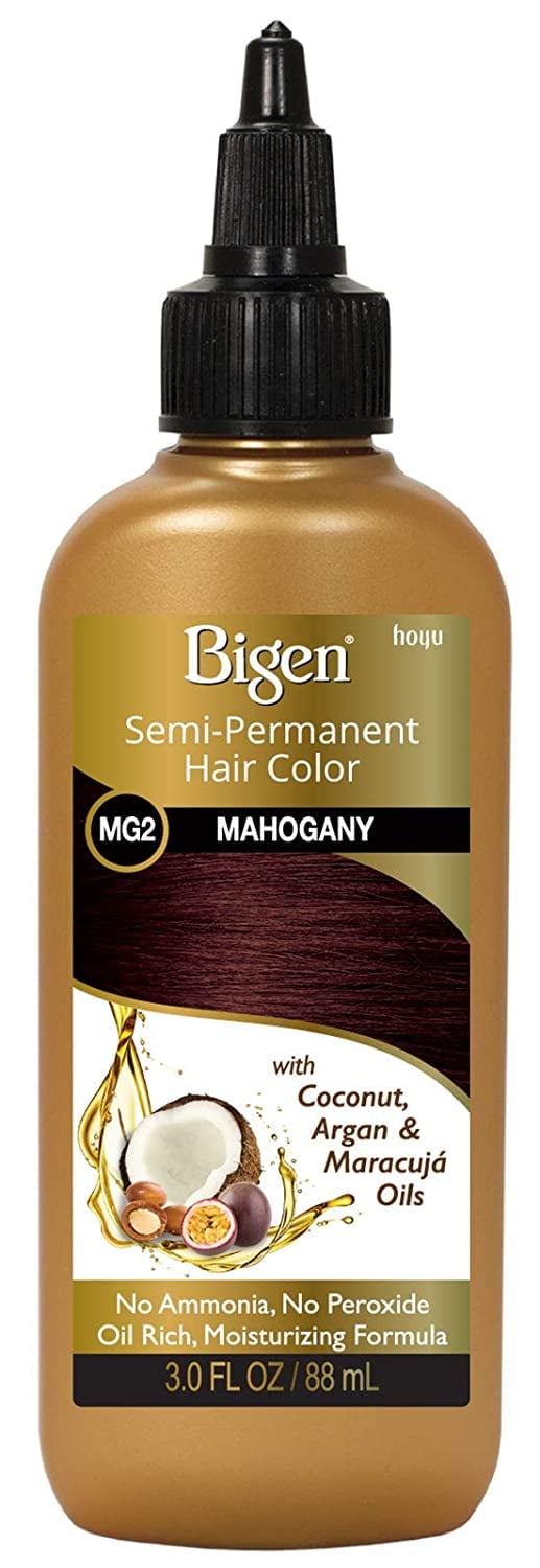 Bigen Semi-Permanent Hair Color # Mg2 Mahogany, 3 oz - Walmart.com