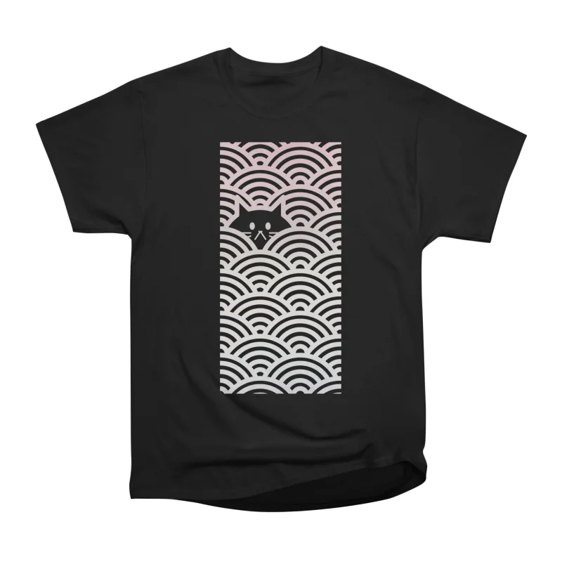 Bigender Pride Cat Waves T-Shirt Tee Gift For Him Merch For Her Apparel ...