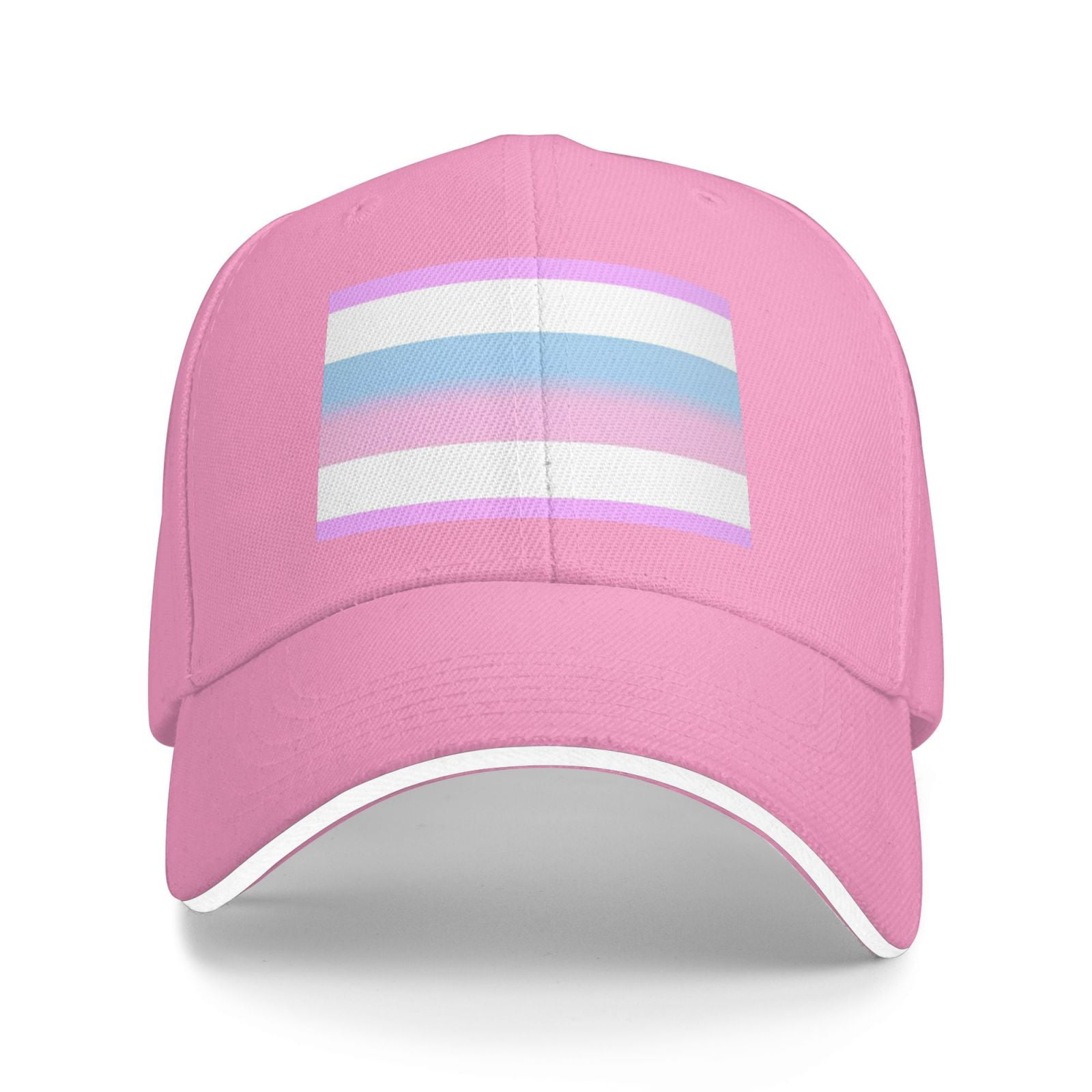 Bigender Pride Flag LGBTQ Baseball Cap for Women Men Adjustable Dad Cap ...