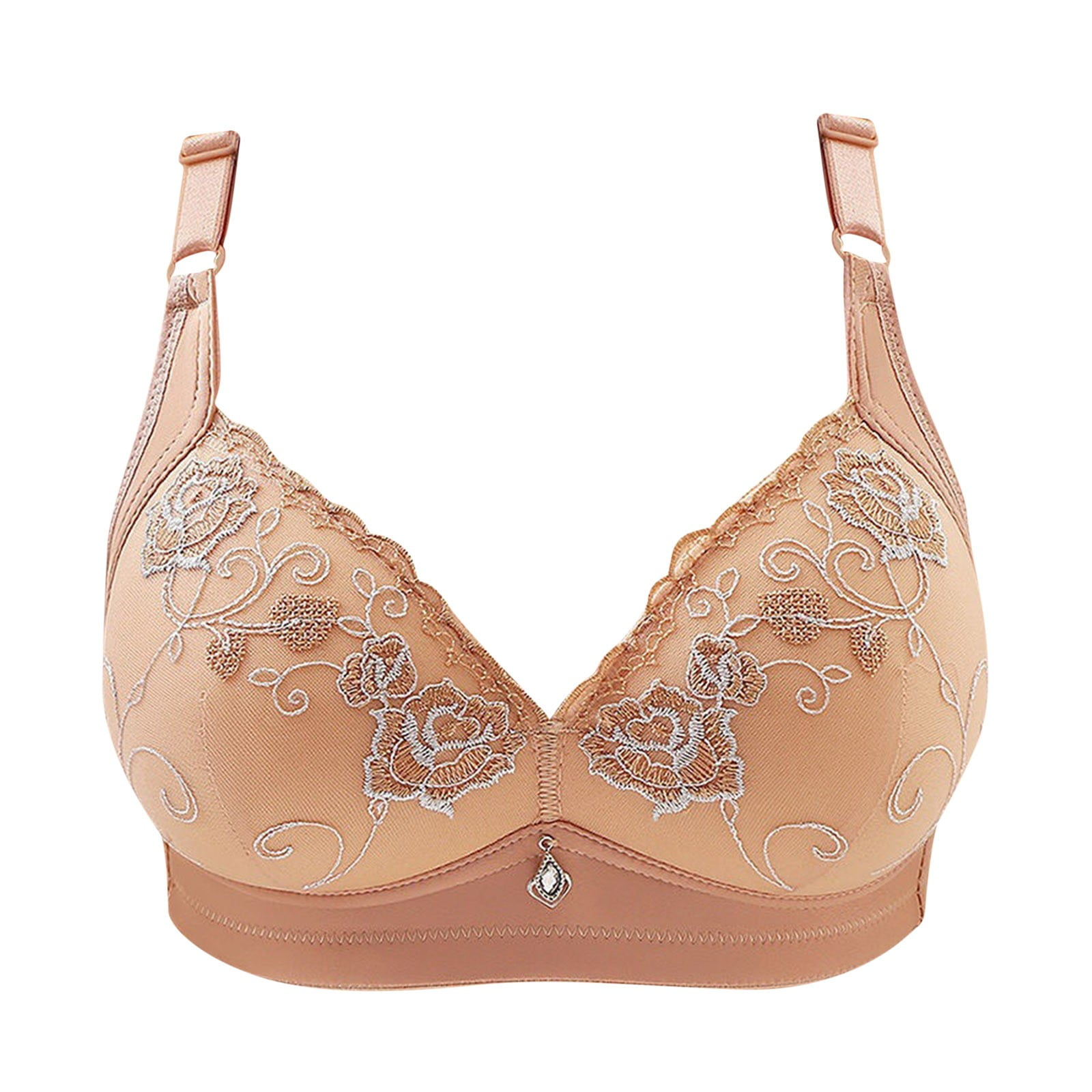 Bigersell Athletic Sports Bra Women Comfortable Lace Breathable Bra ...