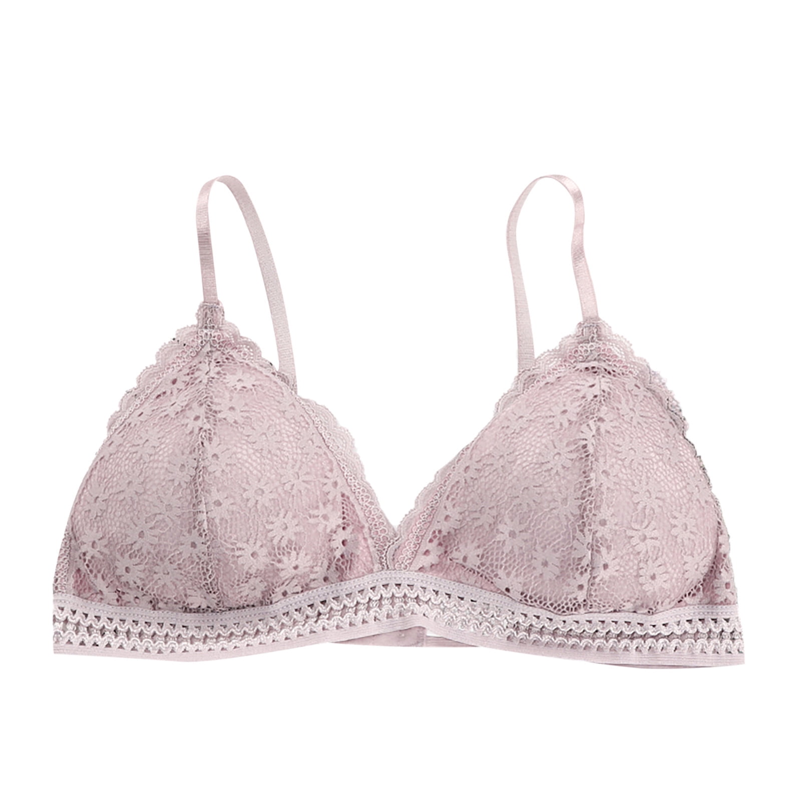 Bigersell Bra for Women Sling Underwear Wrapped Chest Lace Without ...