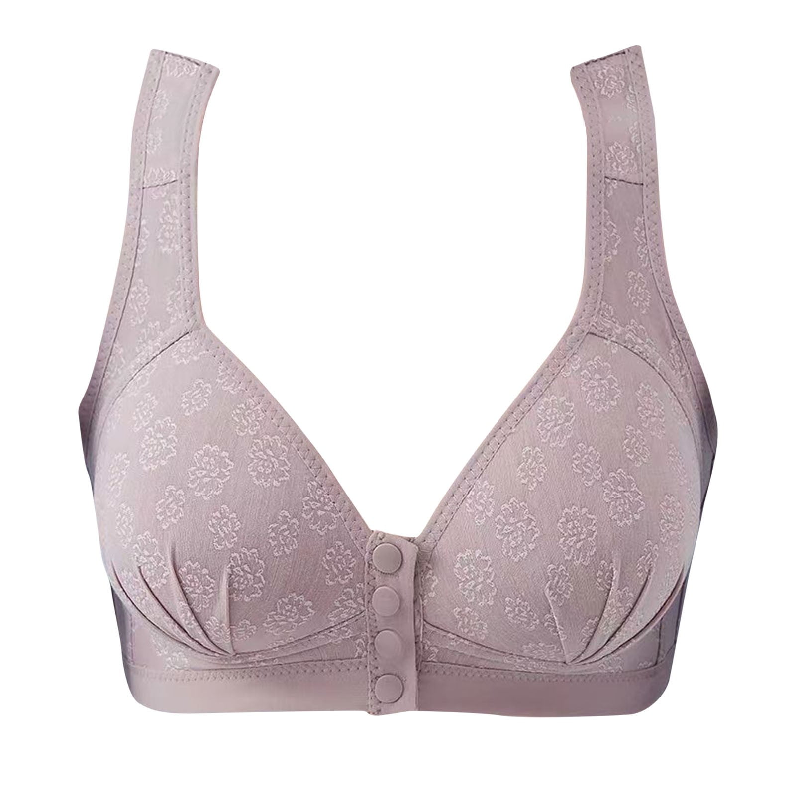 Bigersell Bras for Older Women Front Closure Comfortable Bras for Older ...