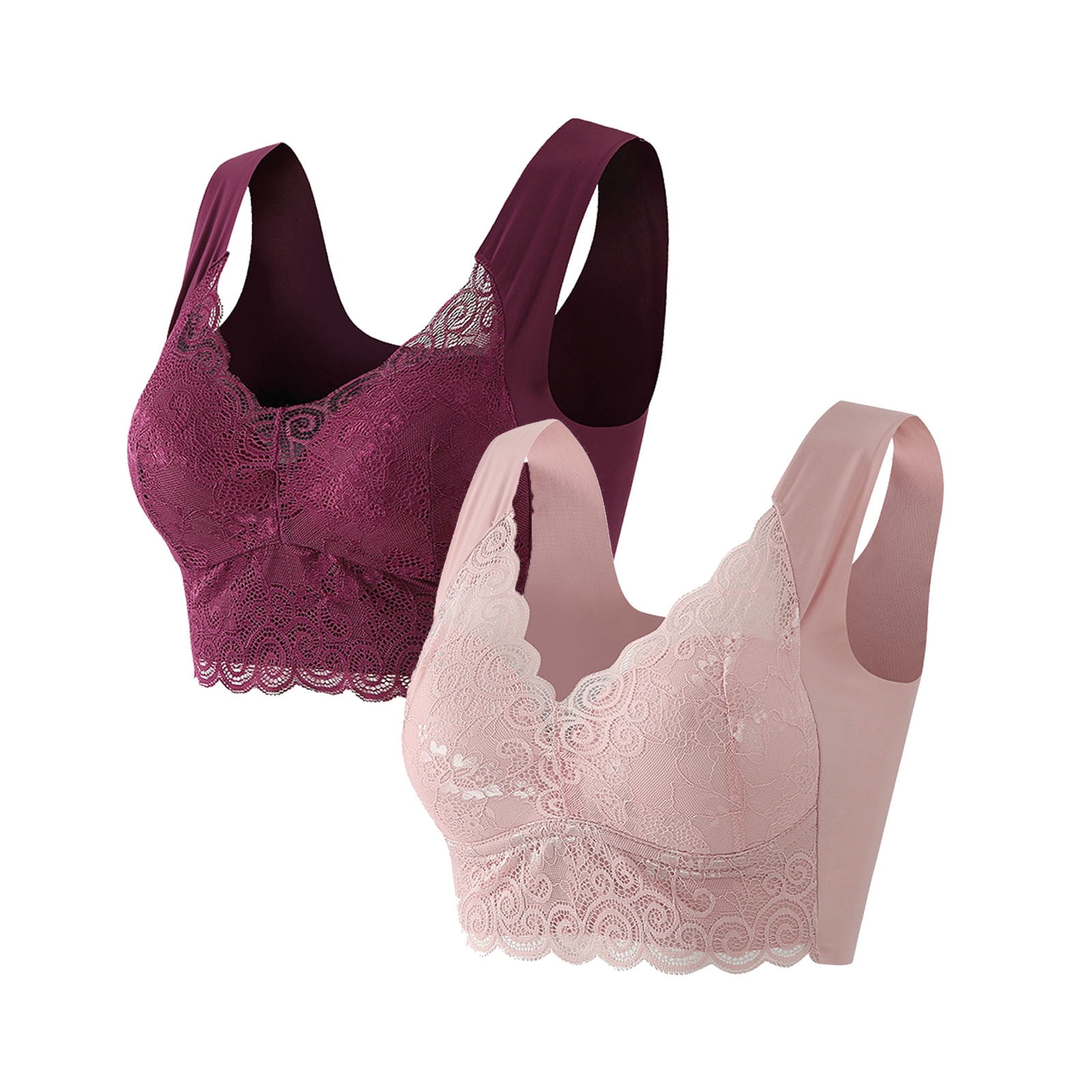 Bigersell Bras Pack for Small Breasted Women Deals 2pc Fashion Woman's ...