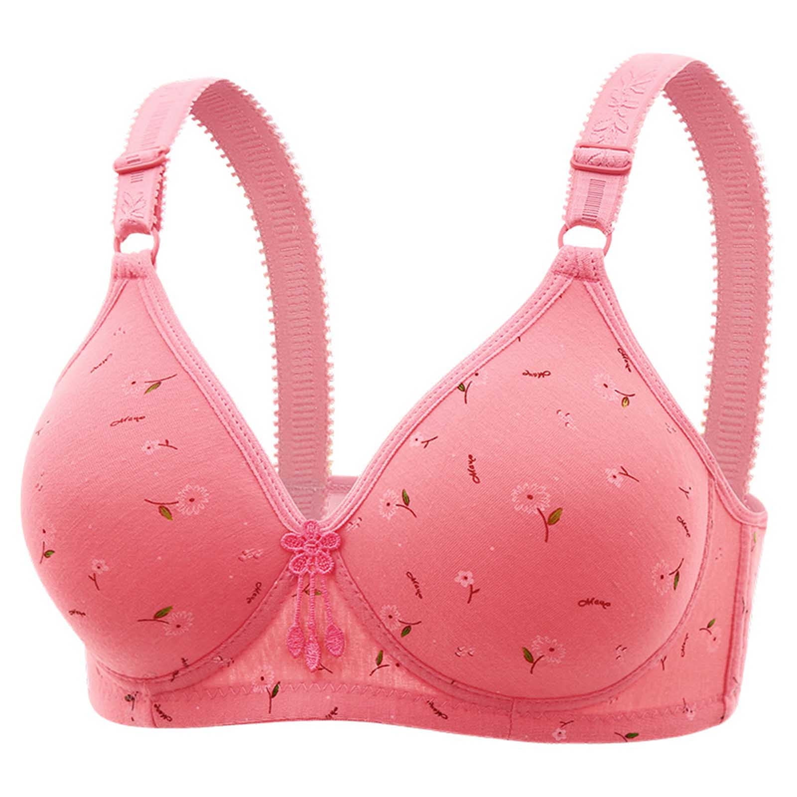Bigersell Bras for Women, Full-Coverage Bra, Wireless Push up Padded ...