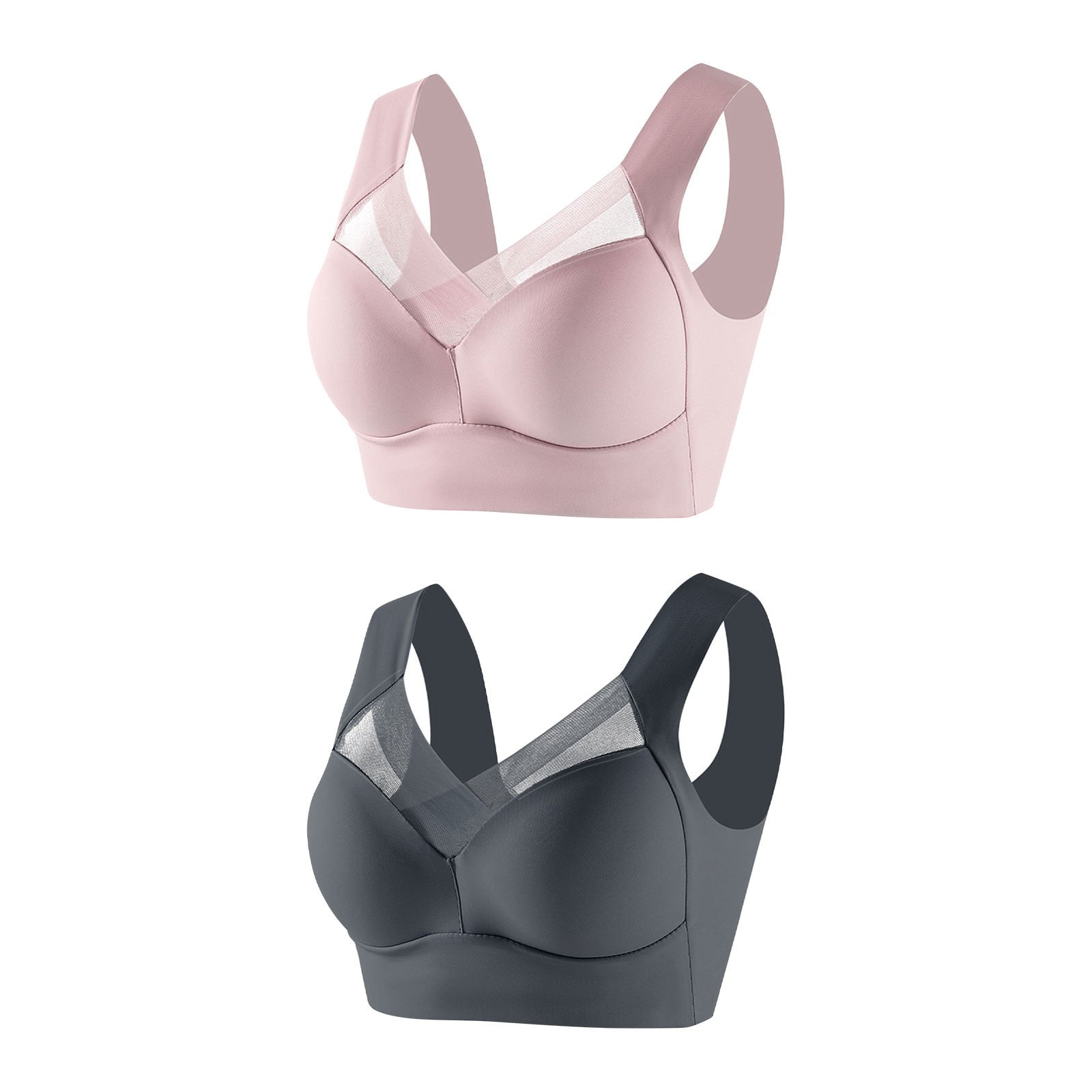 Bigersell Bras for Older Women Upgrade Women's Underwire Underwear Thin ...