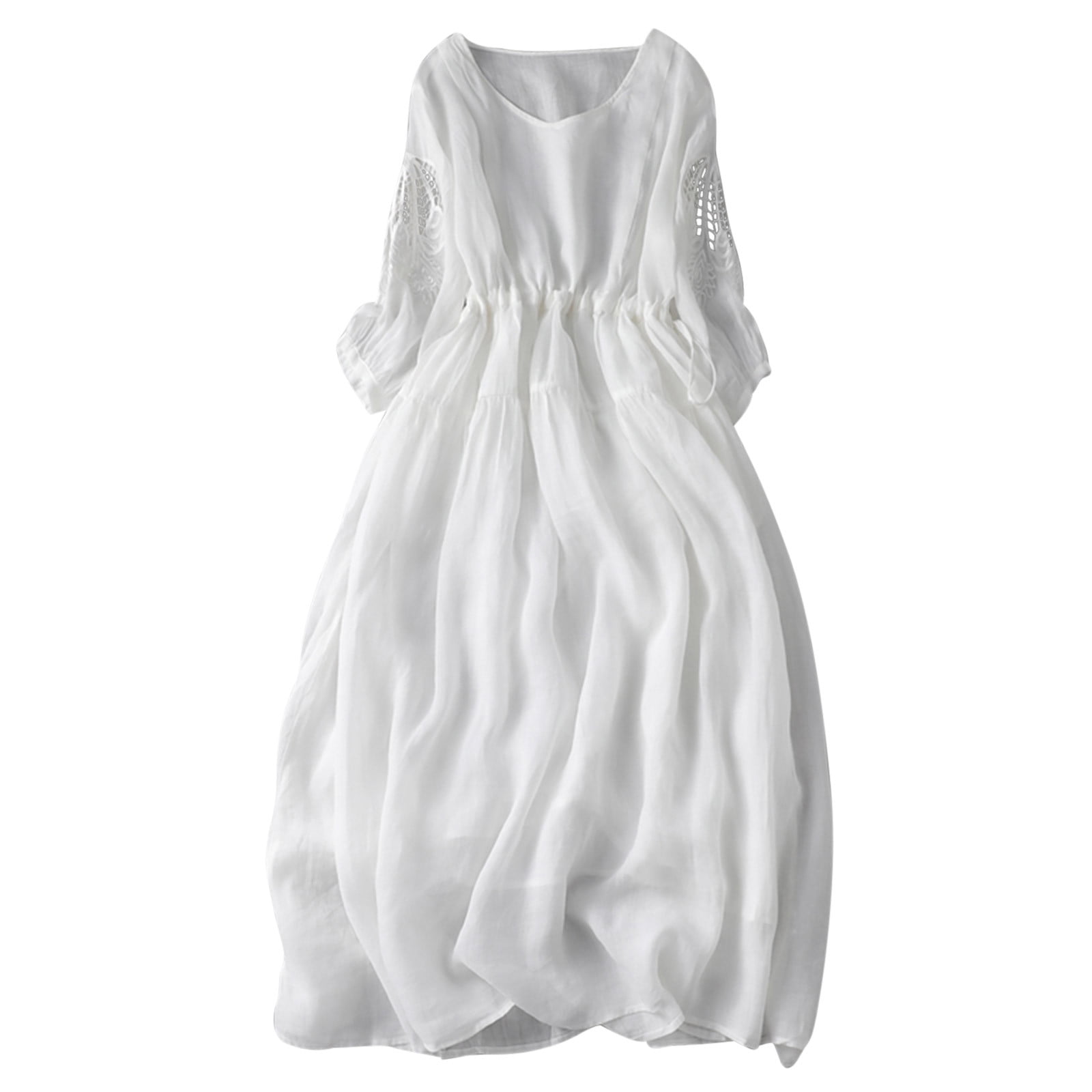 Bigersell Business Casual Dress For Women Clearance Female V Neck 34