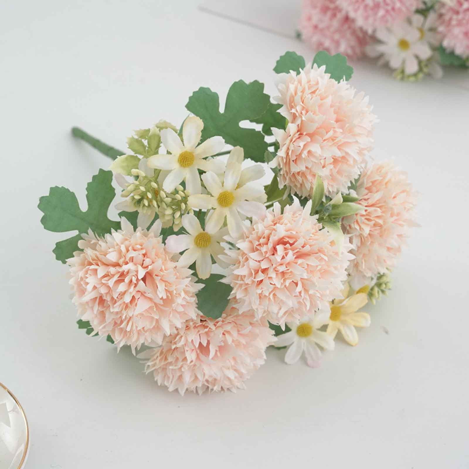 Bigersell Carnations Artificial Flowers, Fake Spring Flowers, Faux ...