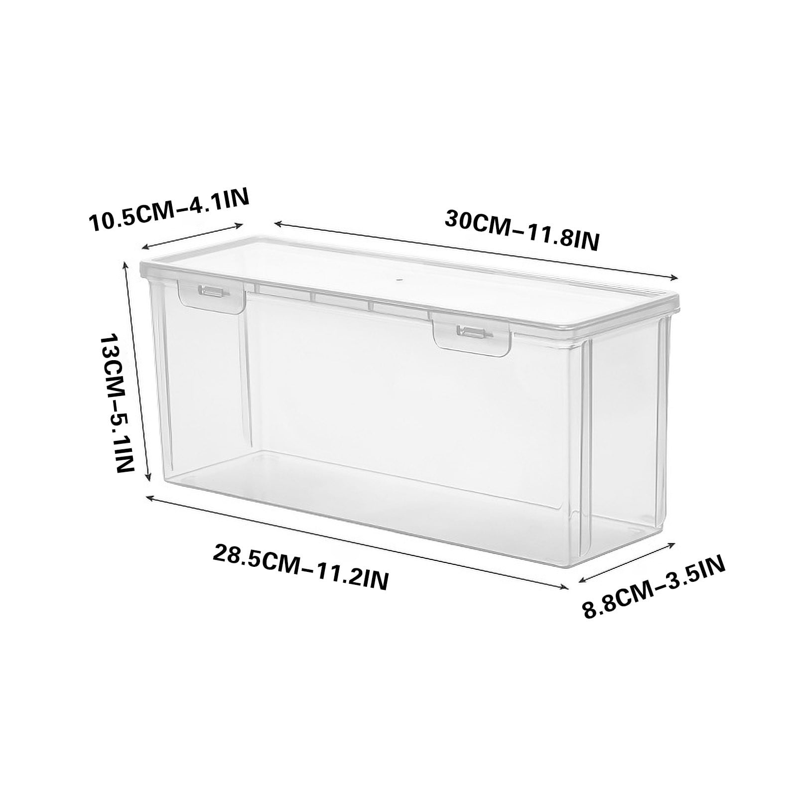 Bigersell Cereal Container Sale Portable Cereal Storage Rectangular ...