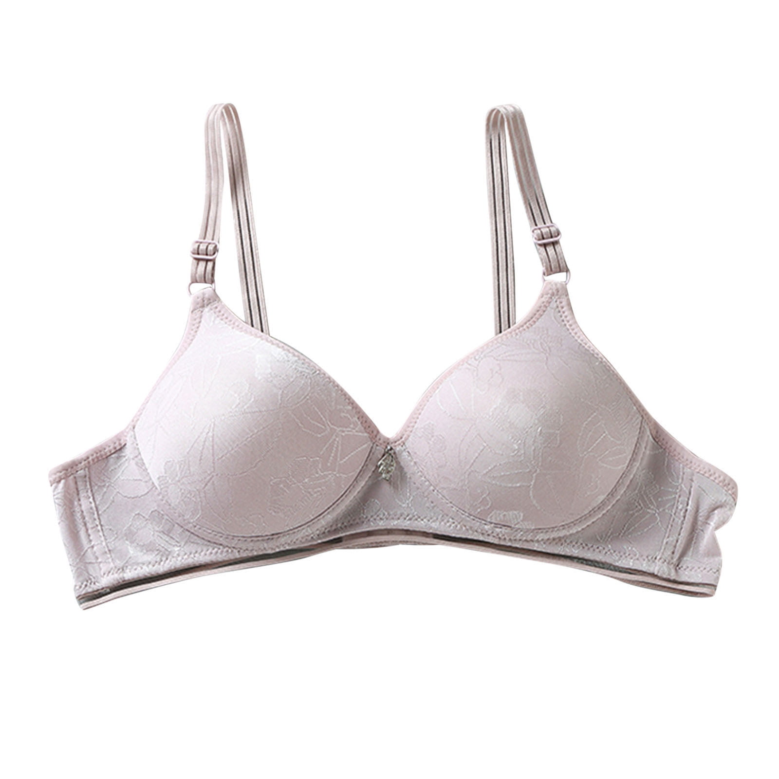 Bigersell Comfort Bra Women Bra Soild Wire Free Underwear 1 Piece Bra ...