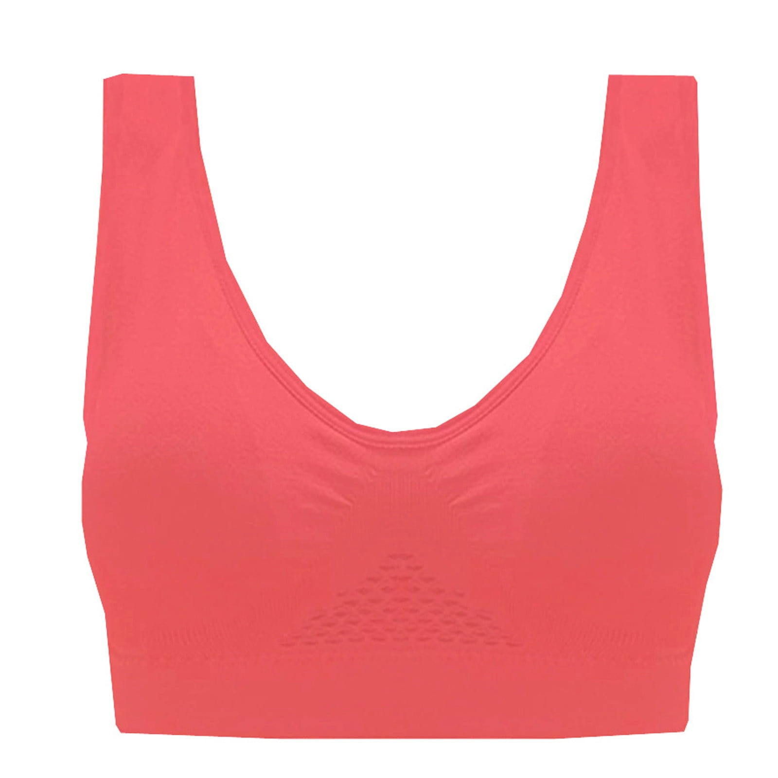 Bigersell Cotton Bras for Women Wirefree Clearance Padded Push up Bras ...