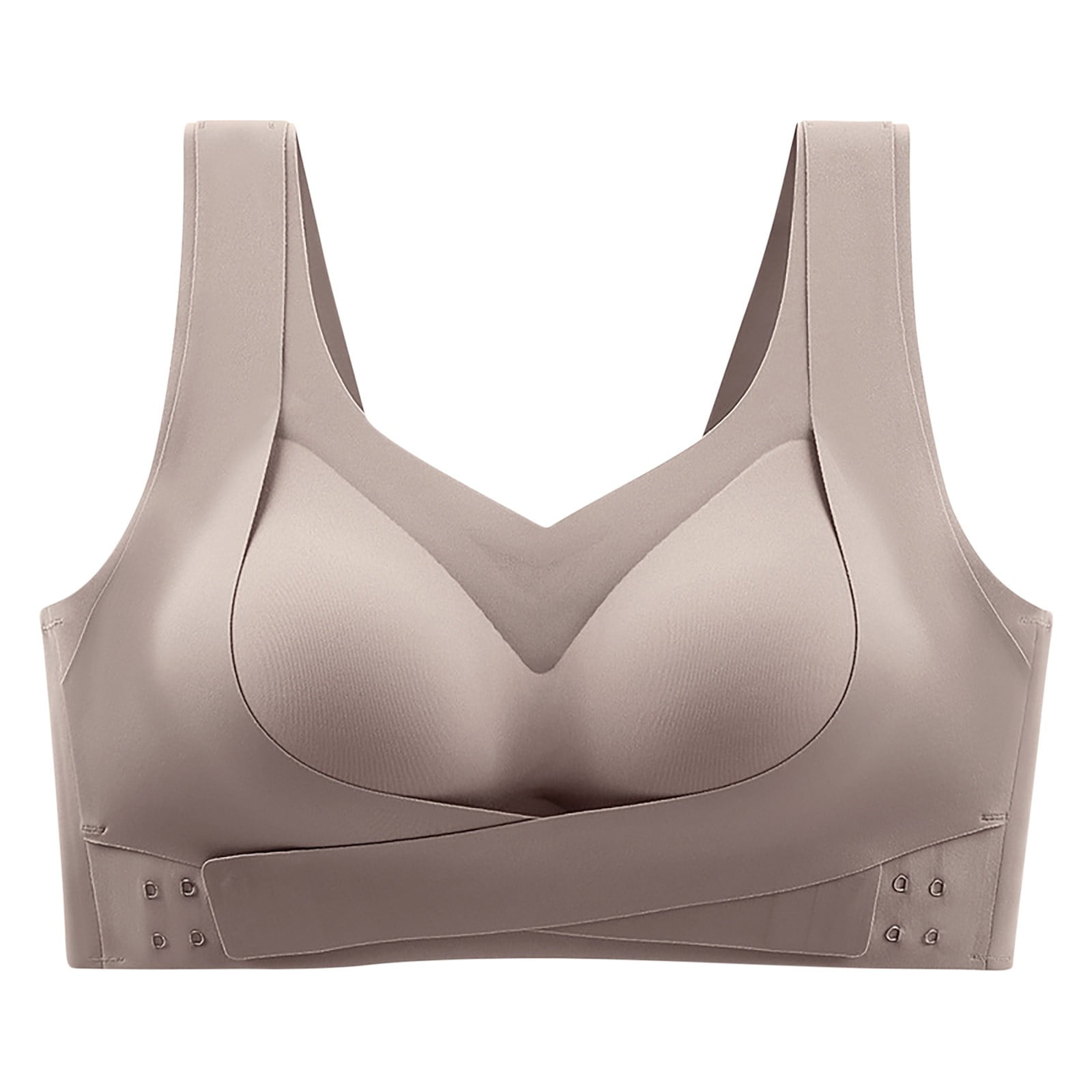 Bigersell Cupless Bra On Sale Women Breathable Large Cup Without ...