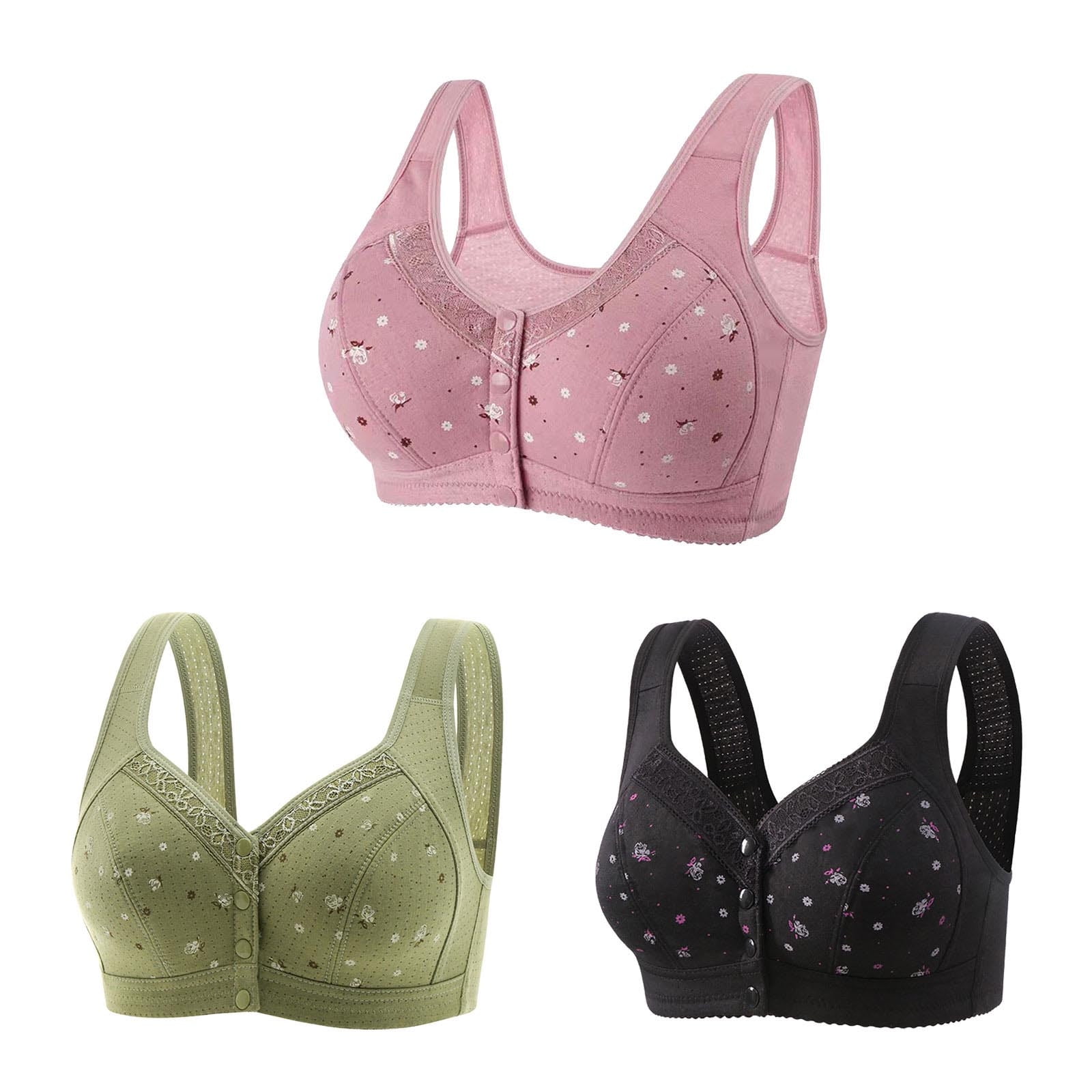 Bigersell Daisy Bras for Seniors 3pcs Full-Figure Bra Style R-59 ...