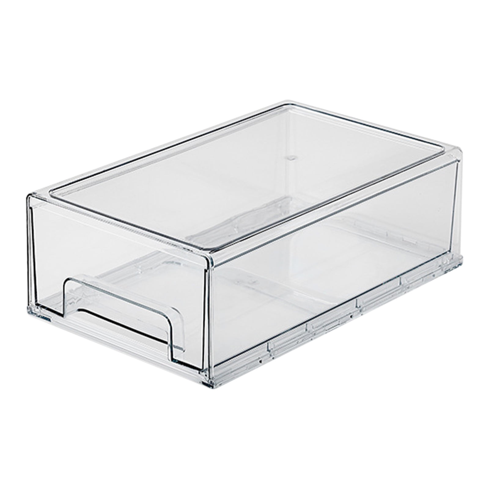 Bigersell Fridge Drawer Organizer Stackable Refrigerator Storage ...