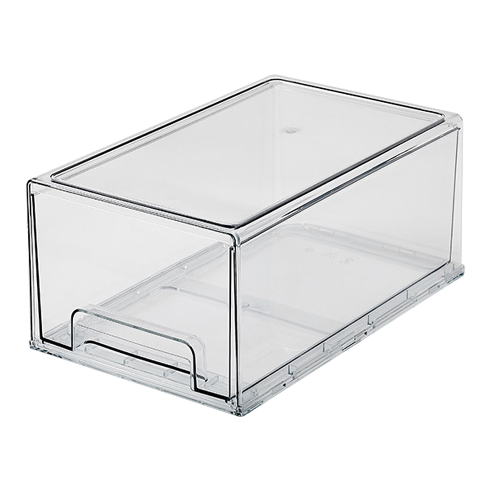 Bigersell Fridge Drawer Organizer Stackable Refrigerator Storage ...