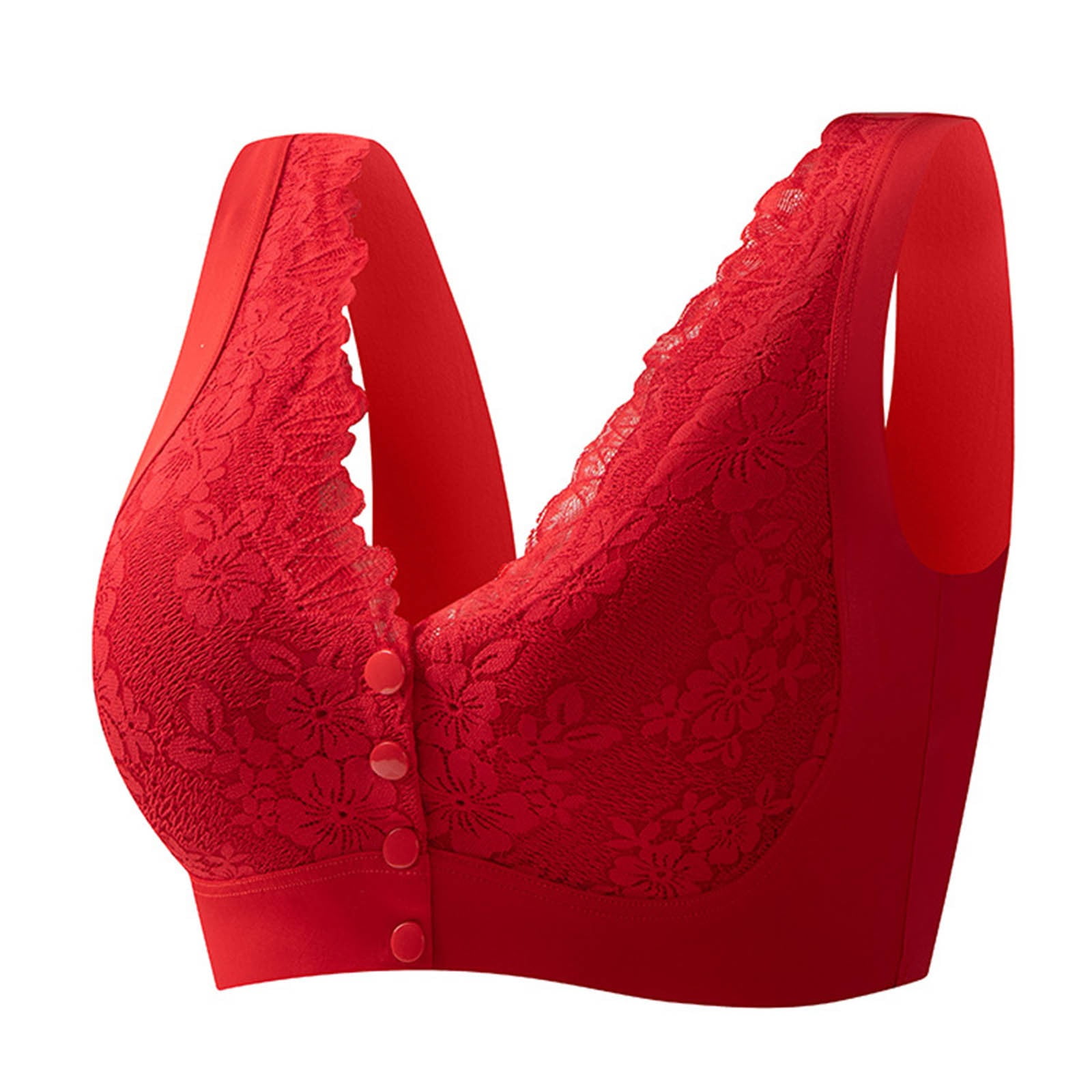 Bigersell Front Closure Bras for Women Plus Size Front Closure Bras ...