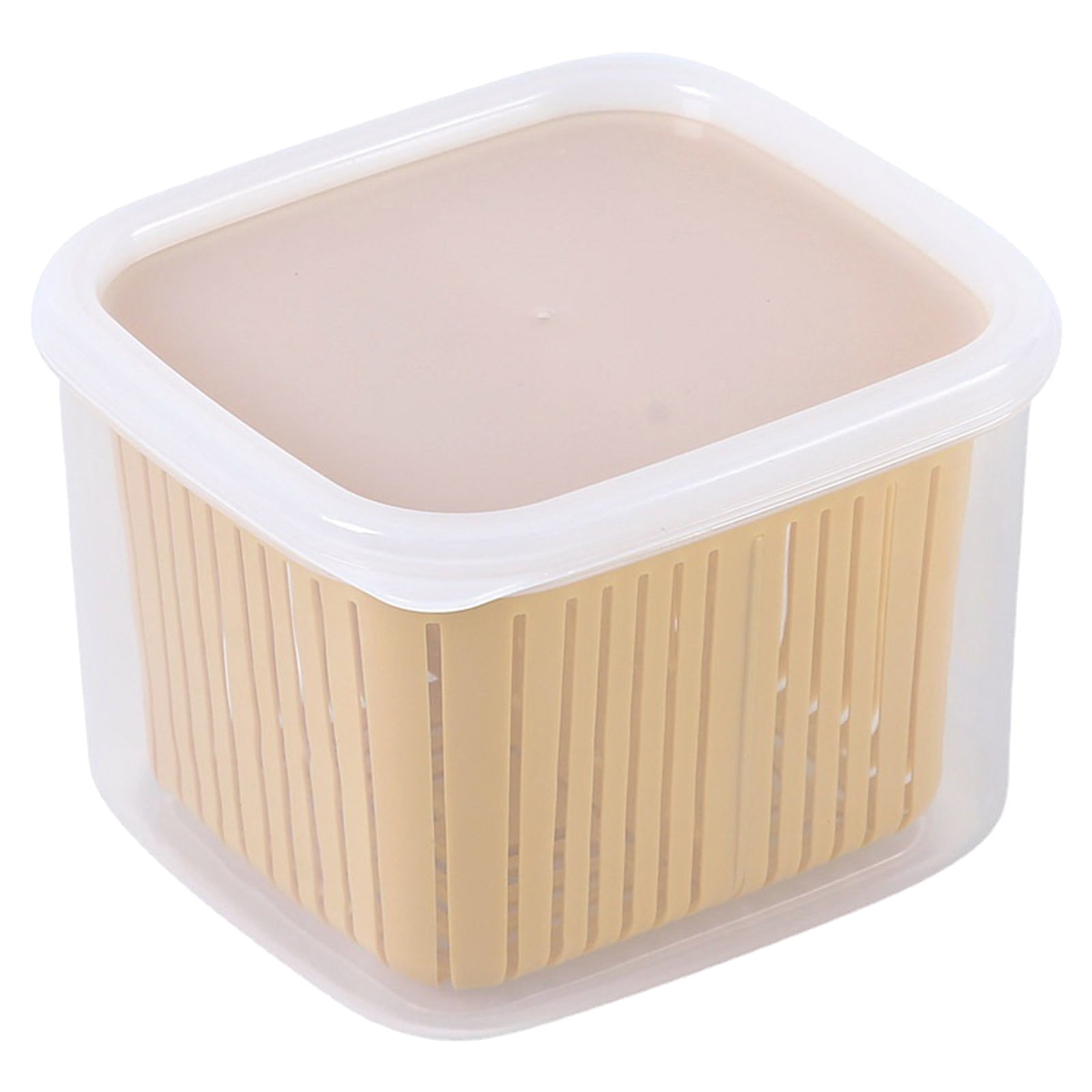 Bigersell Fruit Storage Containers for Fridge Organizers Plastic Food ...