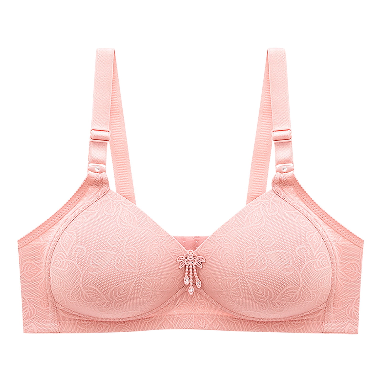 Bigersell Lace Bras Women Bra No Underwire Push Up Underwear Vest-Style ...