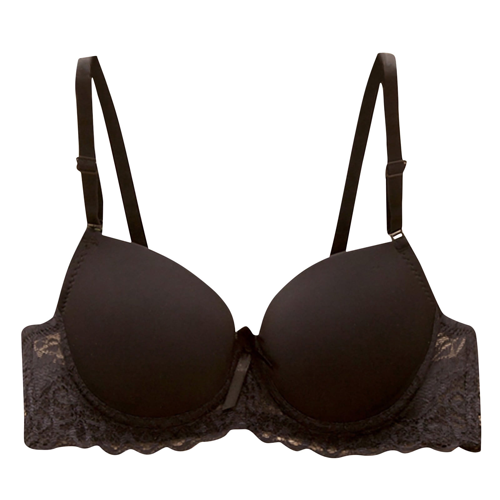 Bigersell Lounge Bra Lace Strap Vest Women Wear Outside with Underlay ...