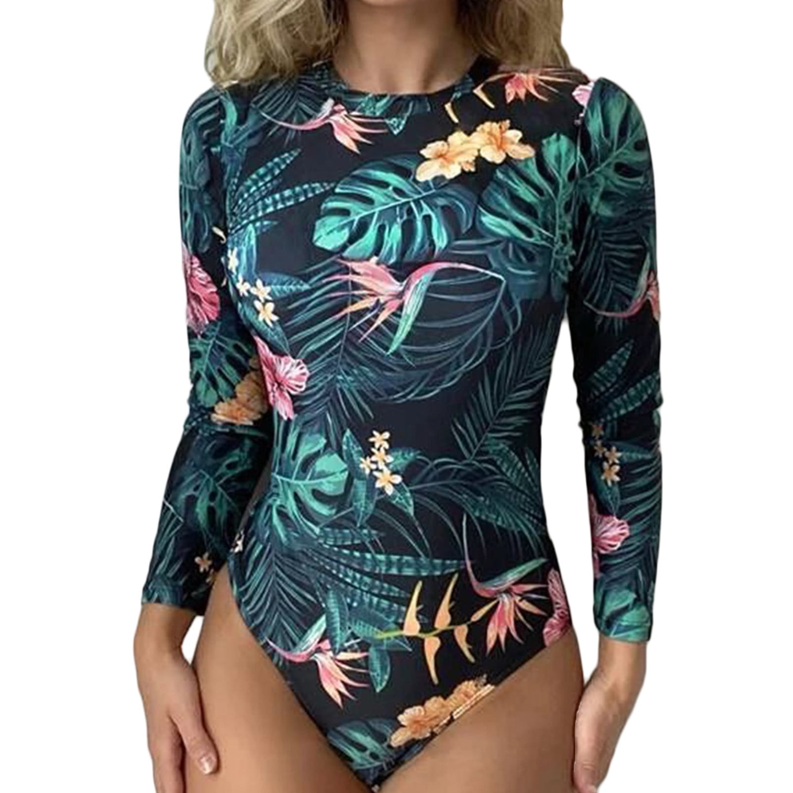 Bigersell One Piece Swimsuit Women Summer V Neck Sleeveless Ladies