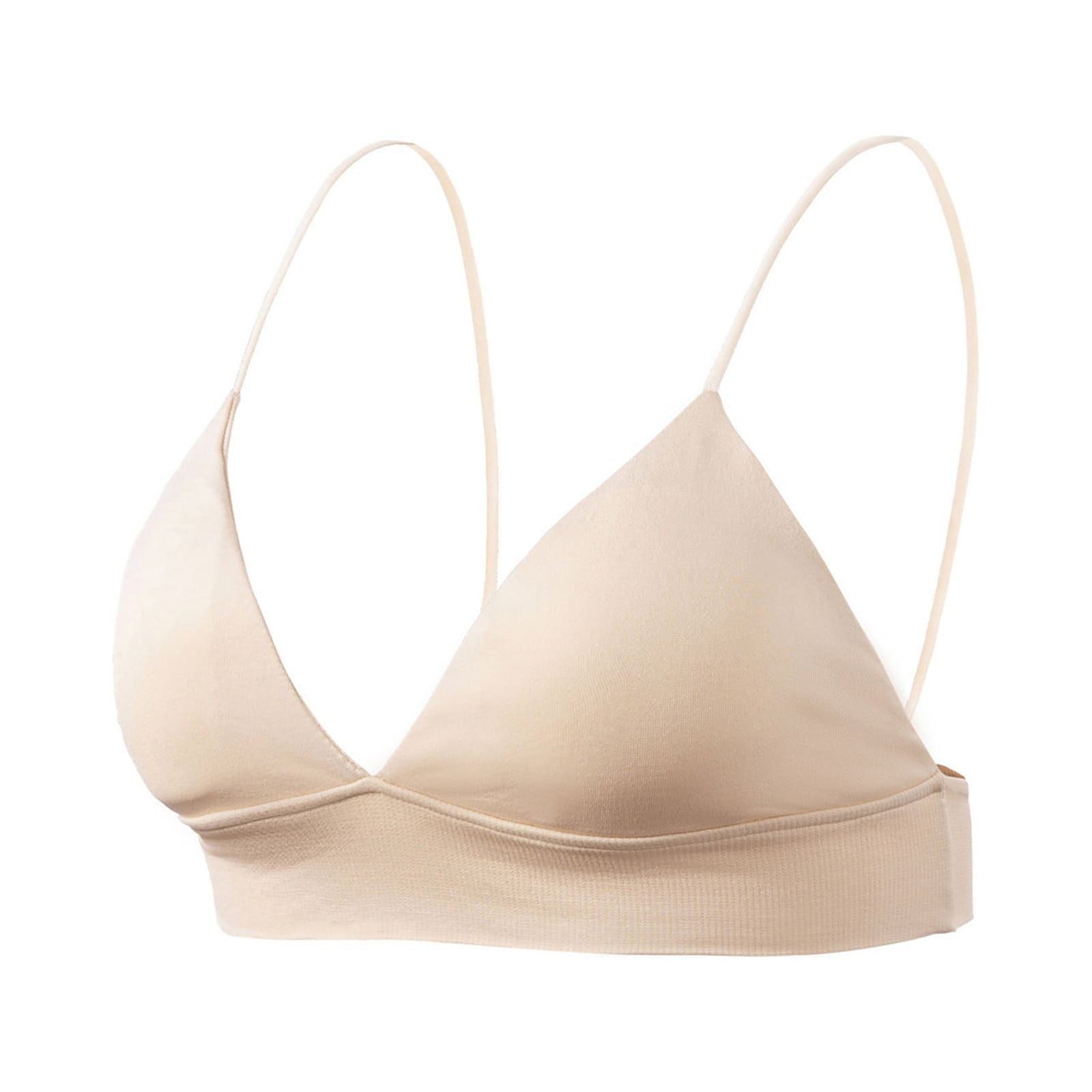 Bigersell Open Back Sports Bra Woman V Cup Underwired Sleep Seamless ...