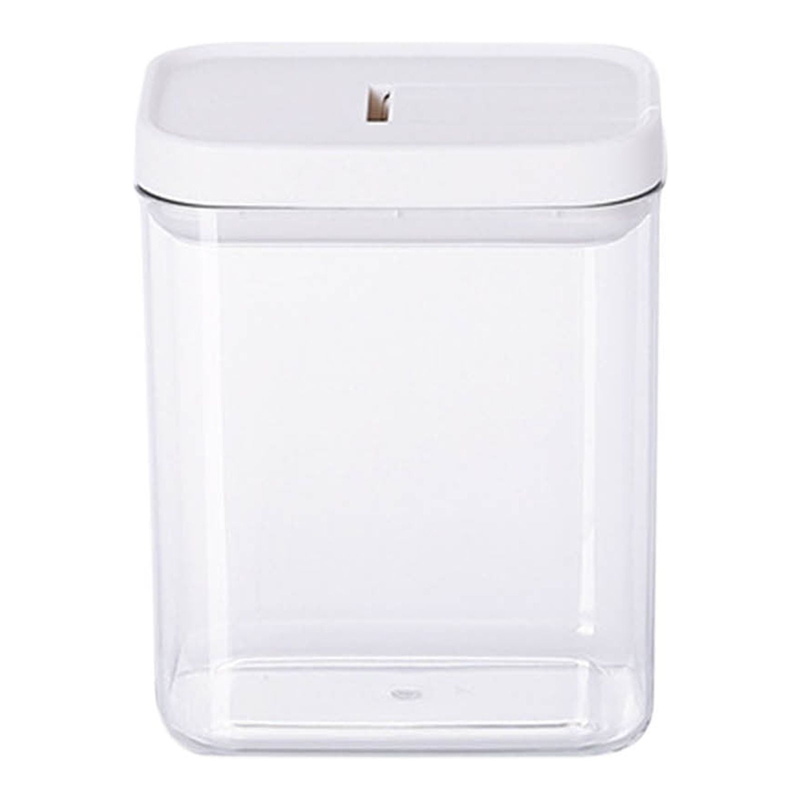 Bigersell Plastic Food Storage Containers with Lids Airtight Cereal ...