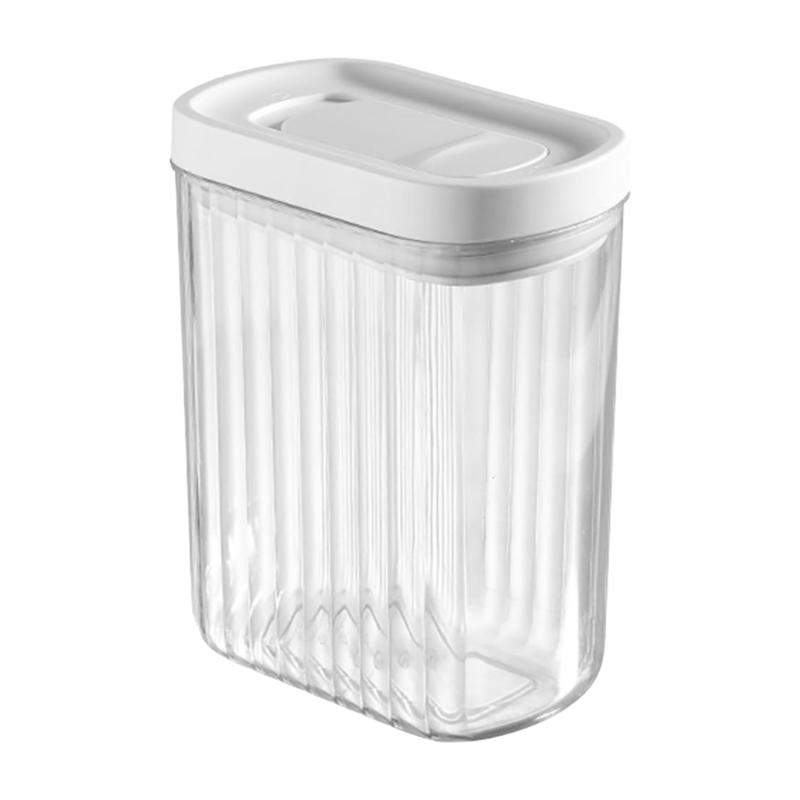 Bigersell Plastic Stackable Food Storage Containers with Airtight Lids ...