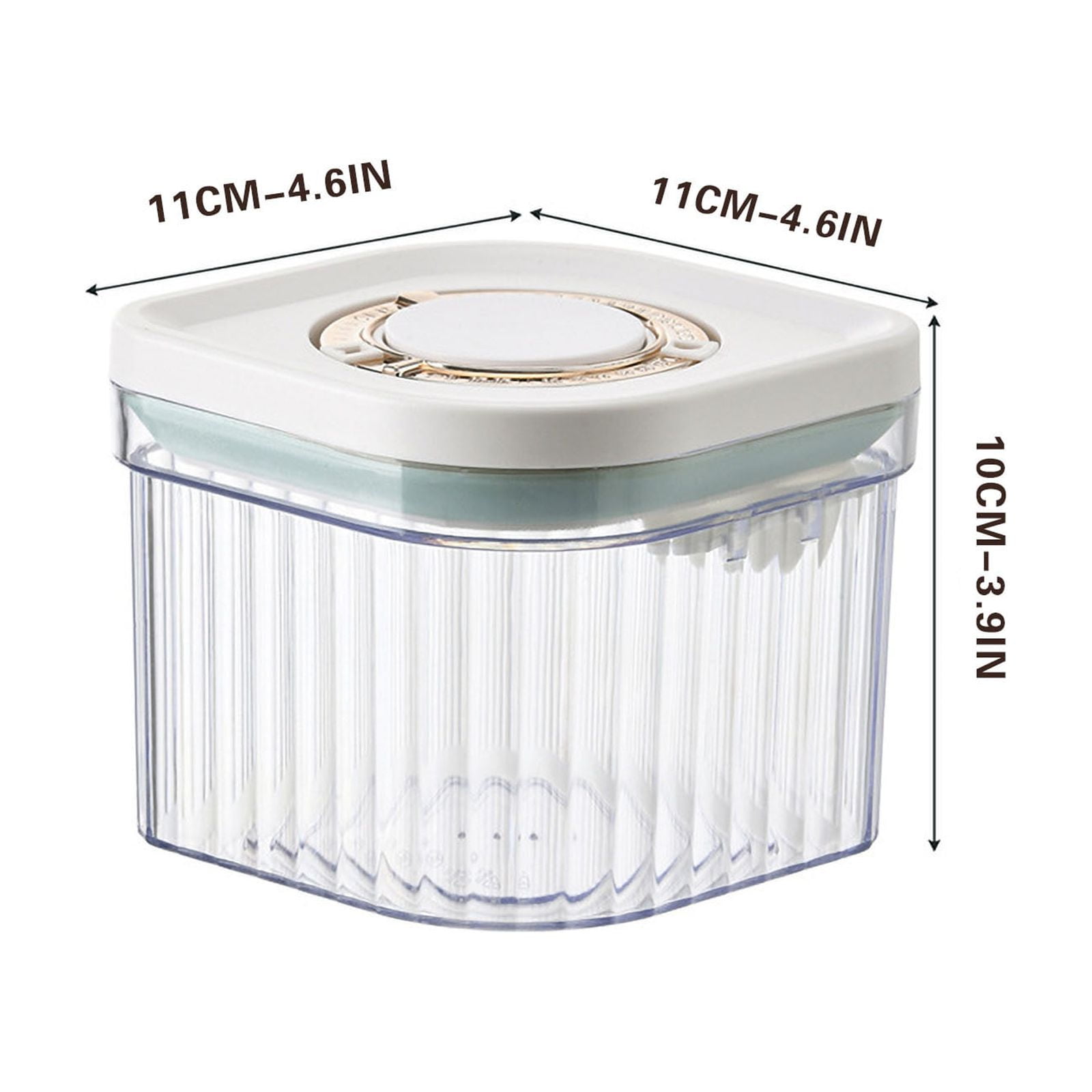 Bigersell Push Tops Containers, Airtight Food Storage Container with ...