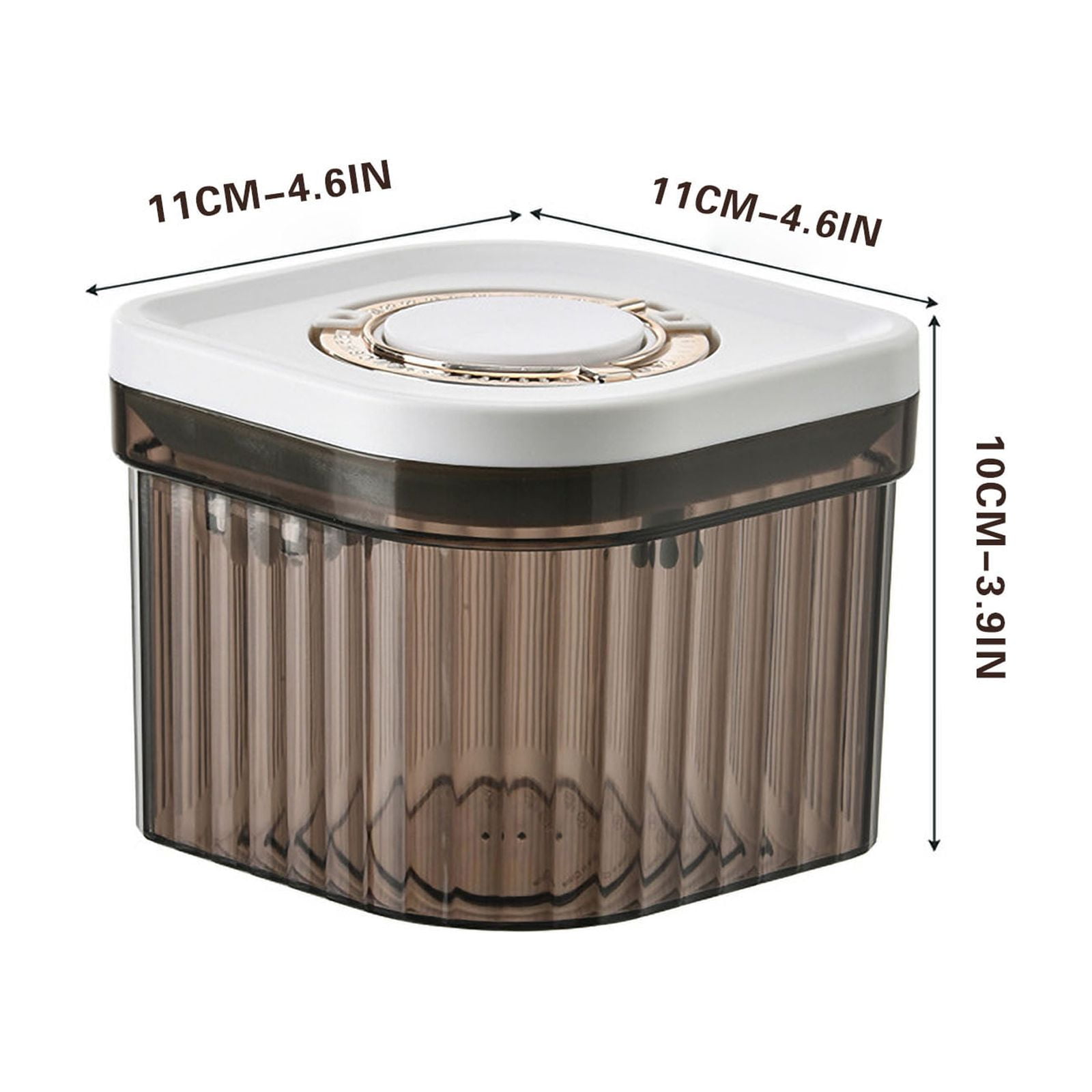 Bigersell Push Tops Containers, Airtight Food Storage Container with ...