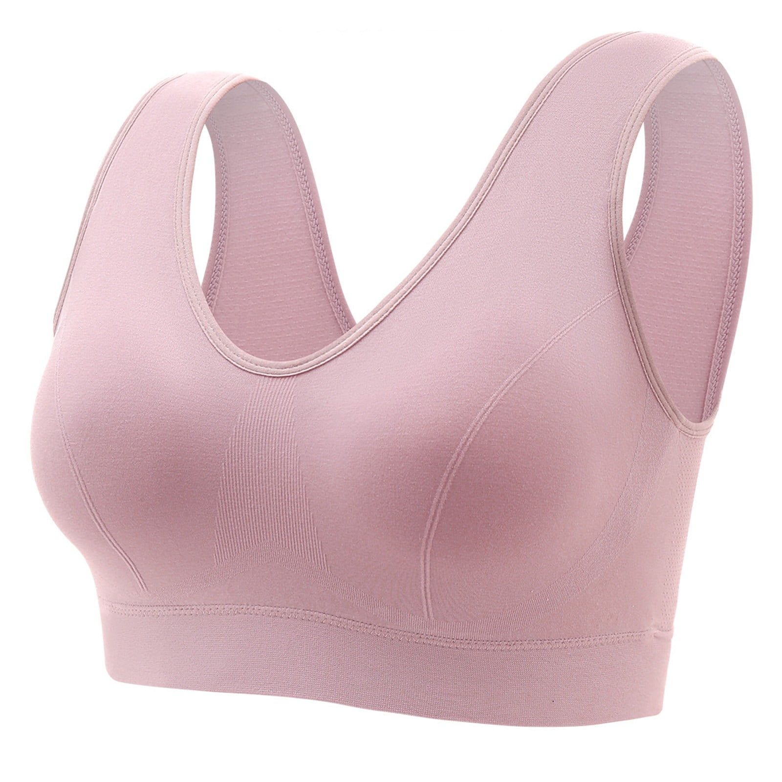 Bigersell Seamless Bras for Women Comfort Wireless Sports Bras Pullover ...