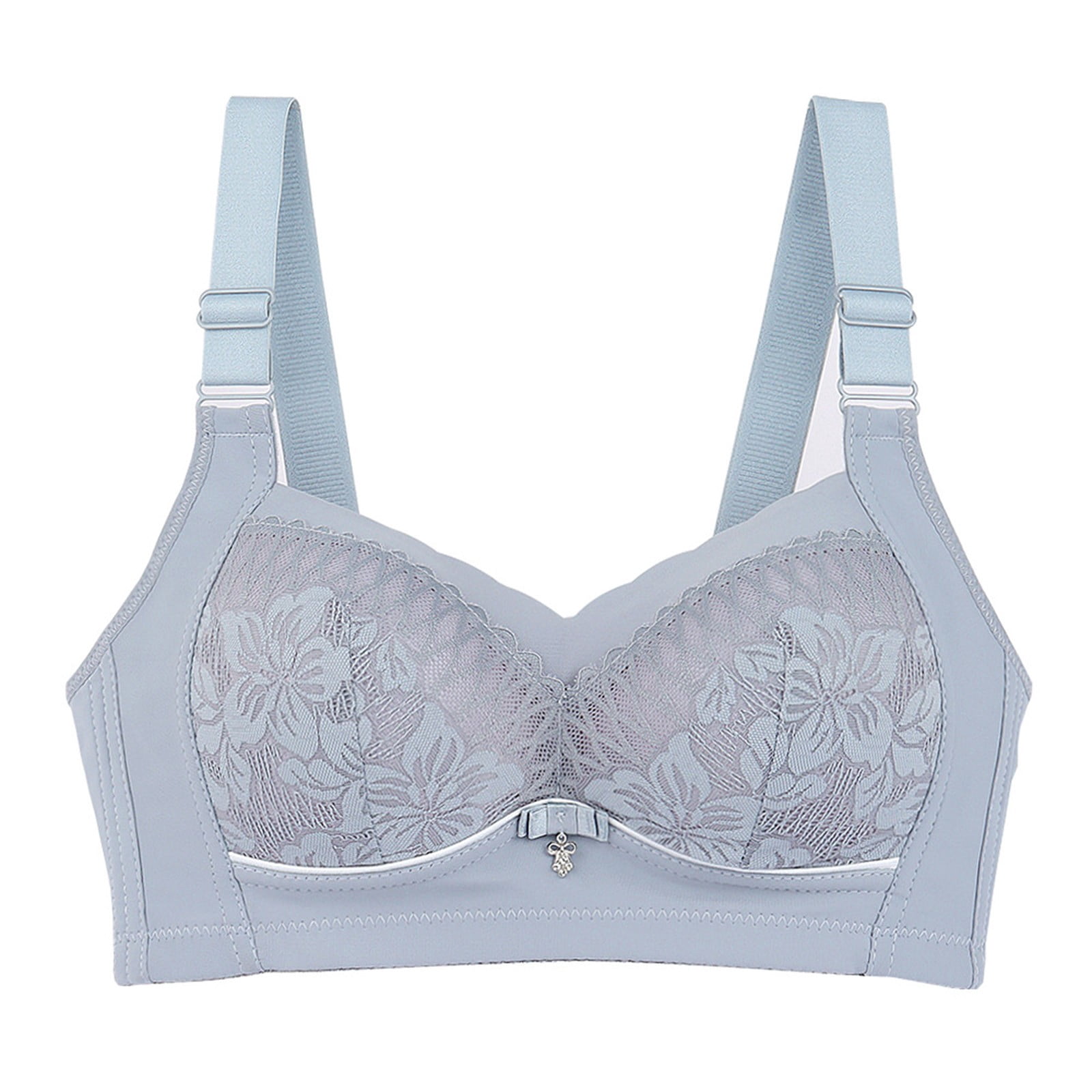 Bigersell Sports Bra for Women Comfortable Breathable Bra Underwear No ...