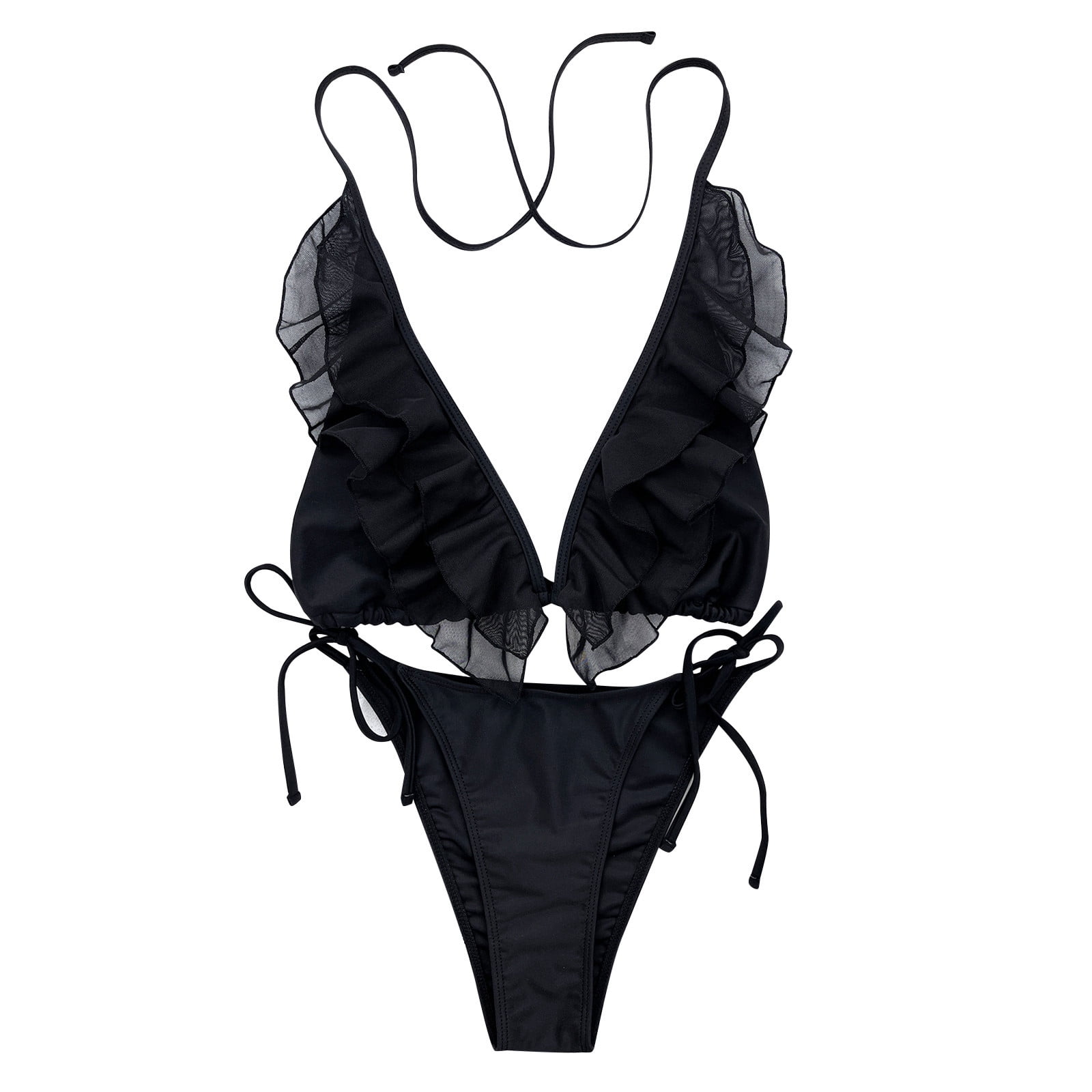 Bigersell Sports Swimsuits For Women Summer Female Bikinis Support Bra