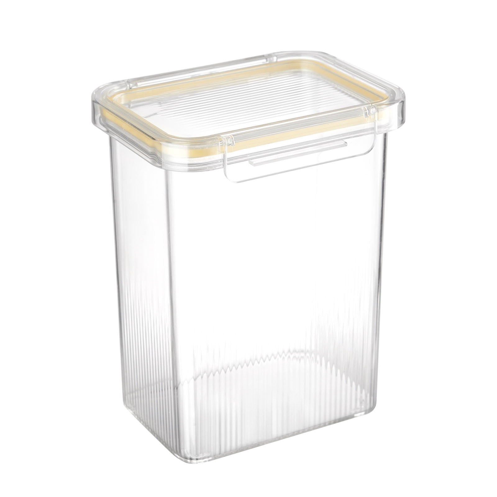 Bigersell Stackable Food Storage Containers with Lids Clear Empty ...