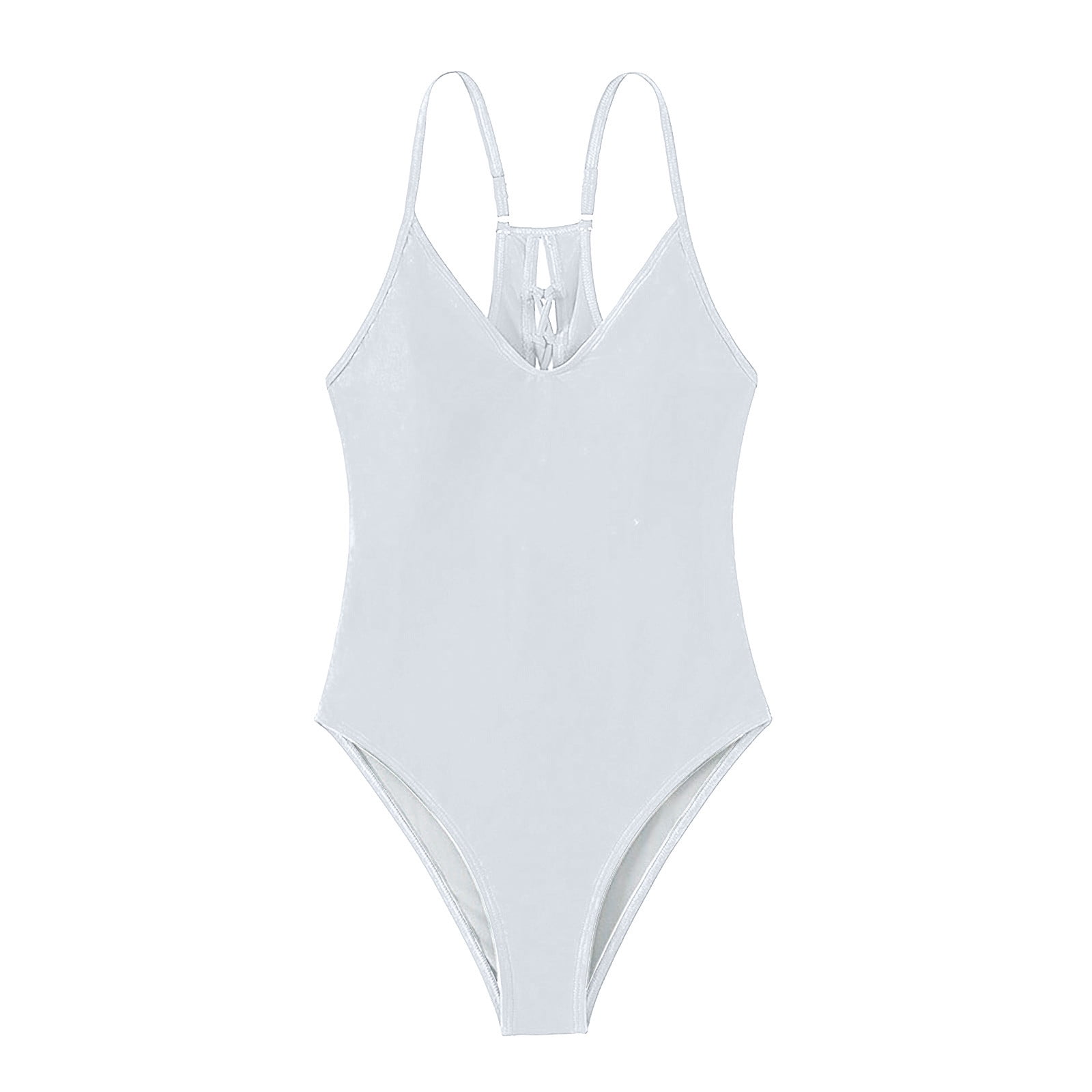 Bigersell Thong One Piece Swimsuits For Women Clearance V Neck