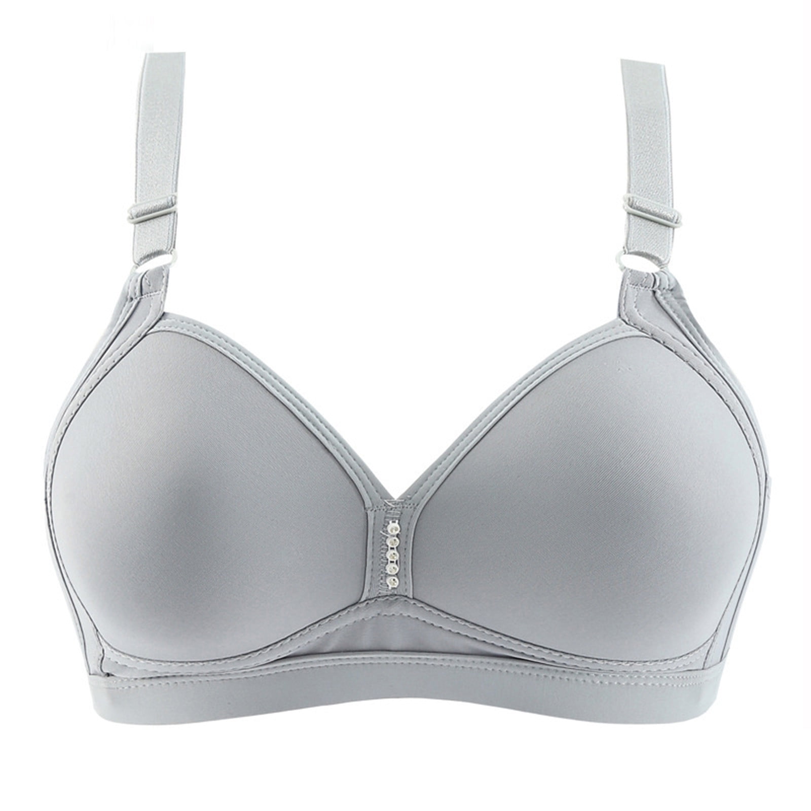 Bigersell Lightly Padded Large Bralette, Double Breasted Comfortable ...