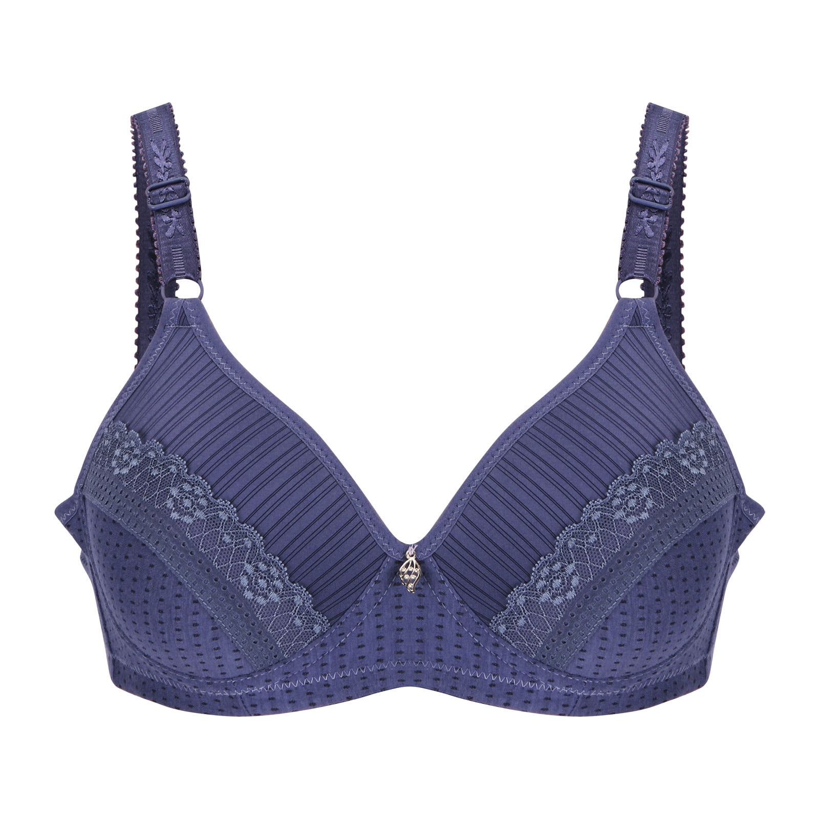 Bigersell Wirefree Bras with Support and Lift Summer Full-Coverage Bras ...