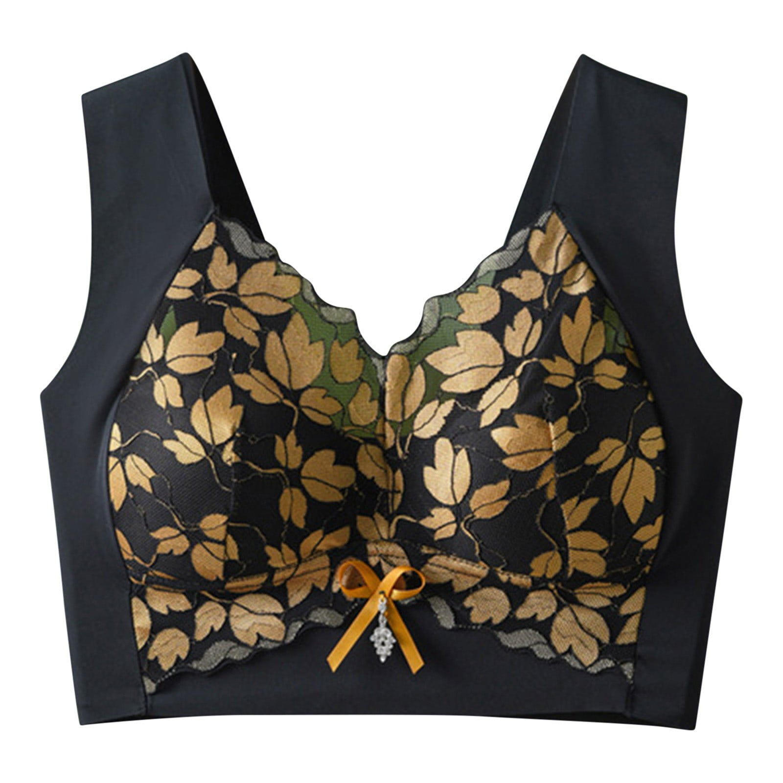 Bigersell Wireless Everyday Bra Discouts Women Plus Sized Lace Push up ...