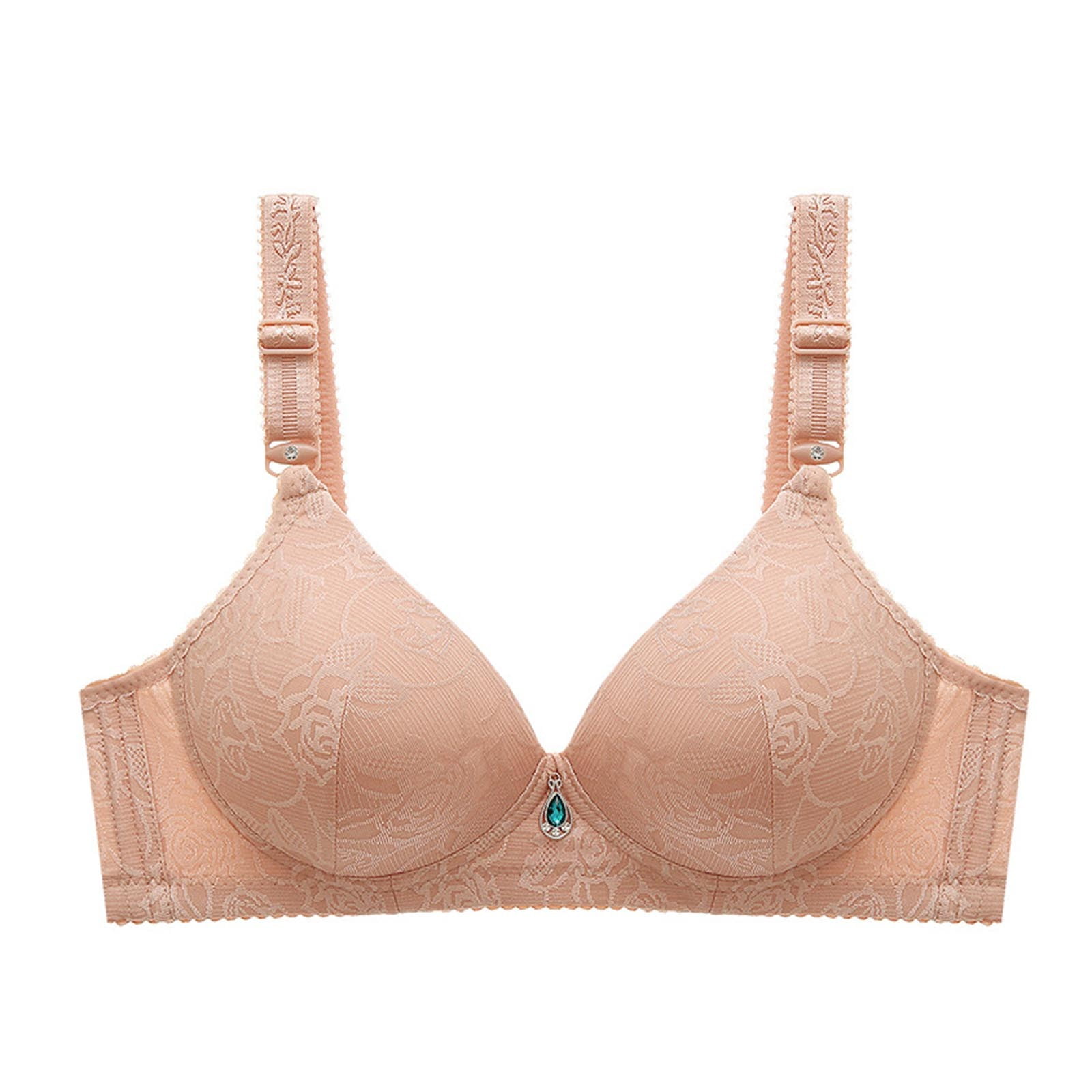 Bigersell Wireless T-Shirt Bra for Women Push up Bras No Underwire Ladies Comfortable Bras ...