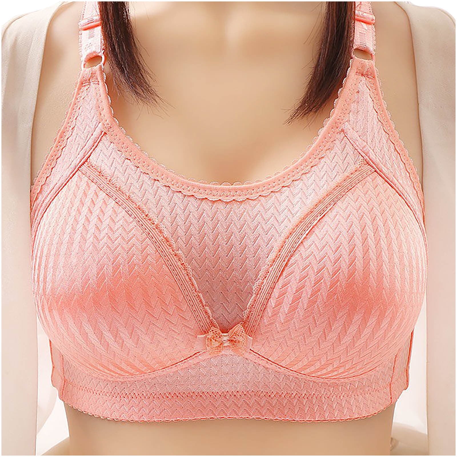 Bigersell Women Push Up Padded Bras U Neck Full Coverage Bras For Large